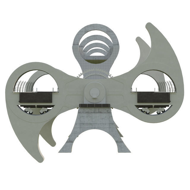 Falkirk Wheel 3D model | CGTrader