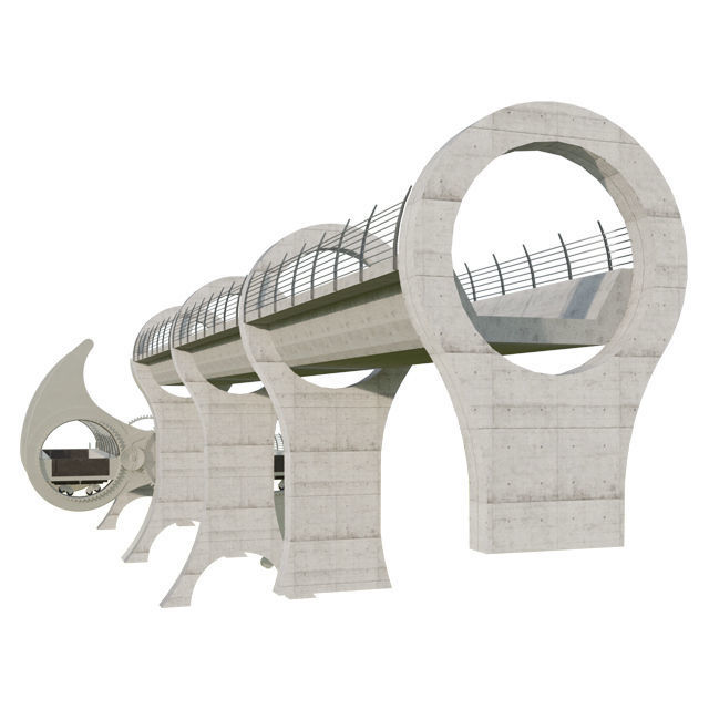 Falkirk Wheel 3D model | CGTrader