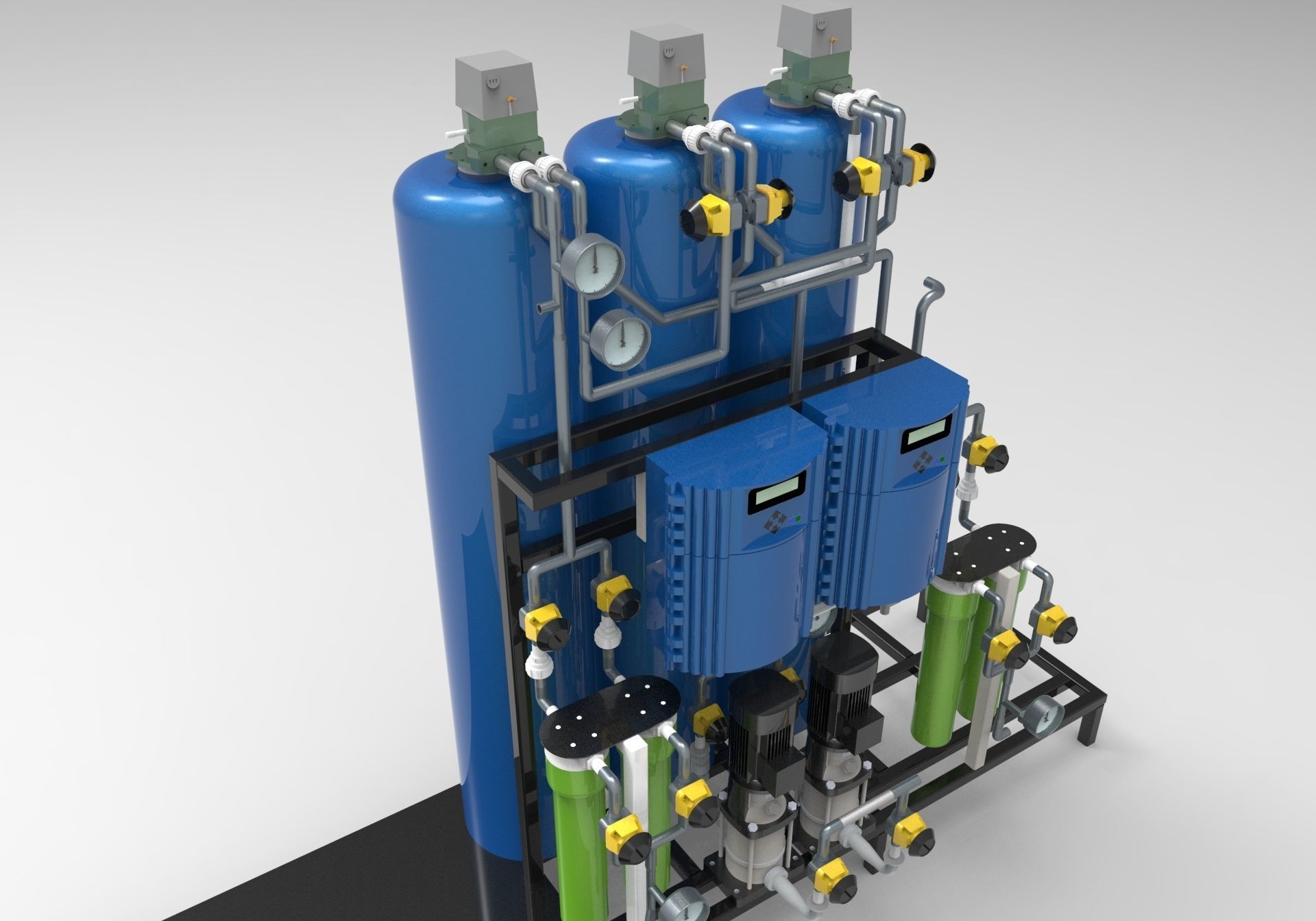 osmosis reverse 3D model | CGTrader