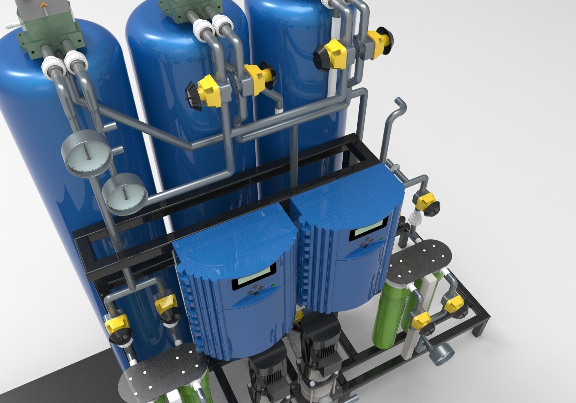 osmosis reverse 3D model | CGTrader