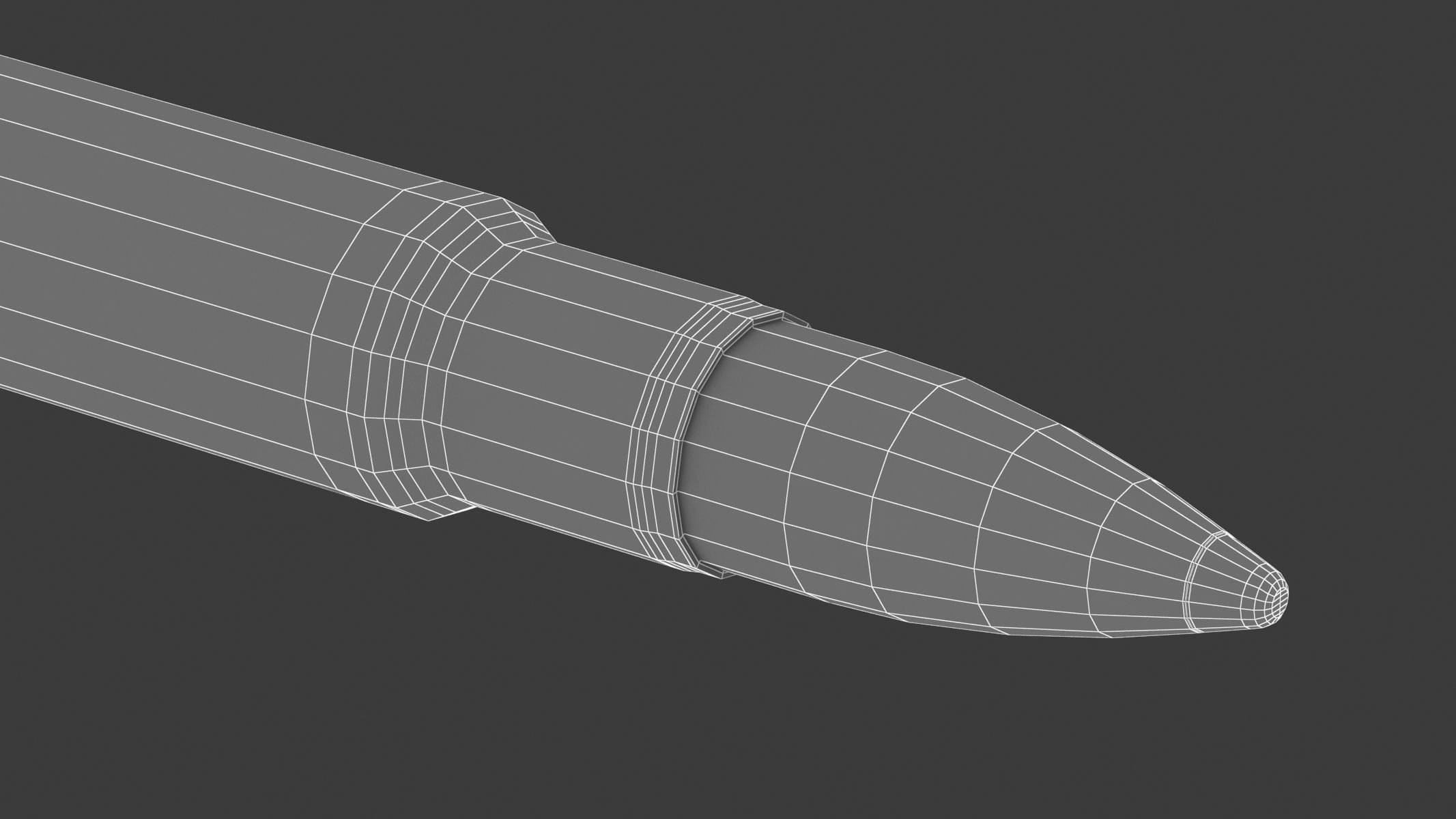 Bullet 303 British 3D model | CGTrader