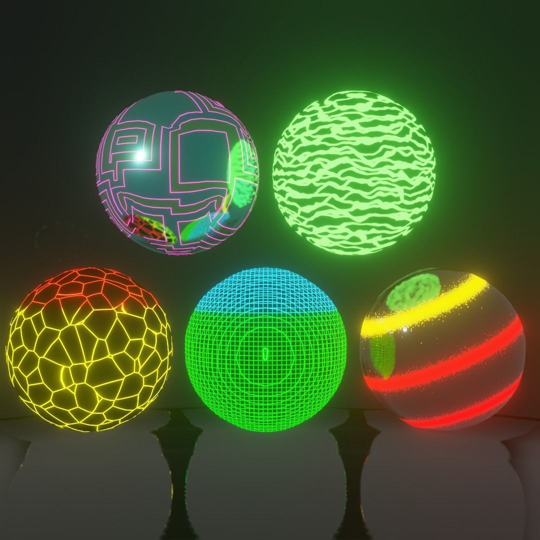 5 Animated Shaders for Blender 3D model animated | CGTrader