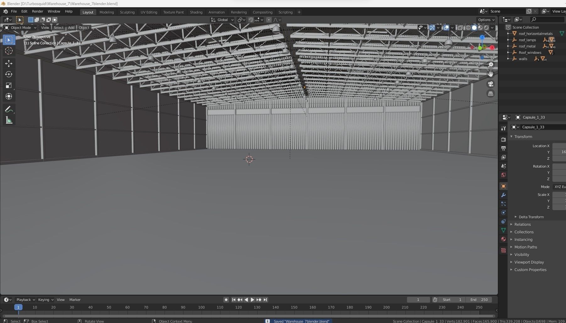 Warehouse 7 3D model | CGTrader