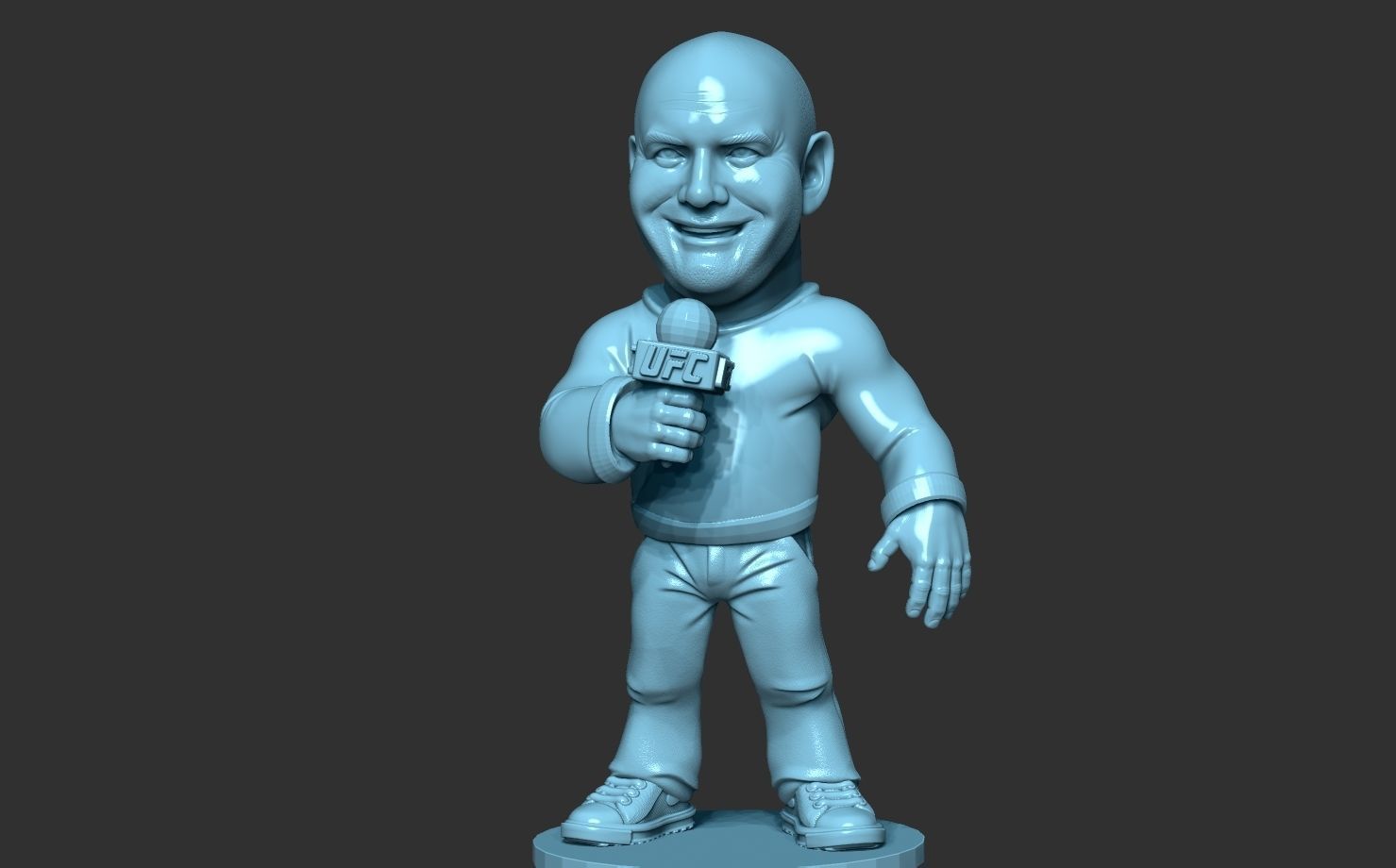 ufc boss 3D model 3D printable | CGTrader