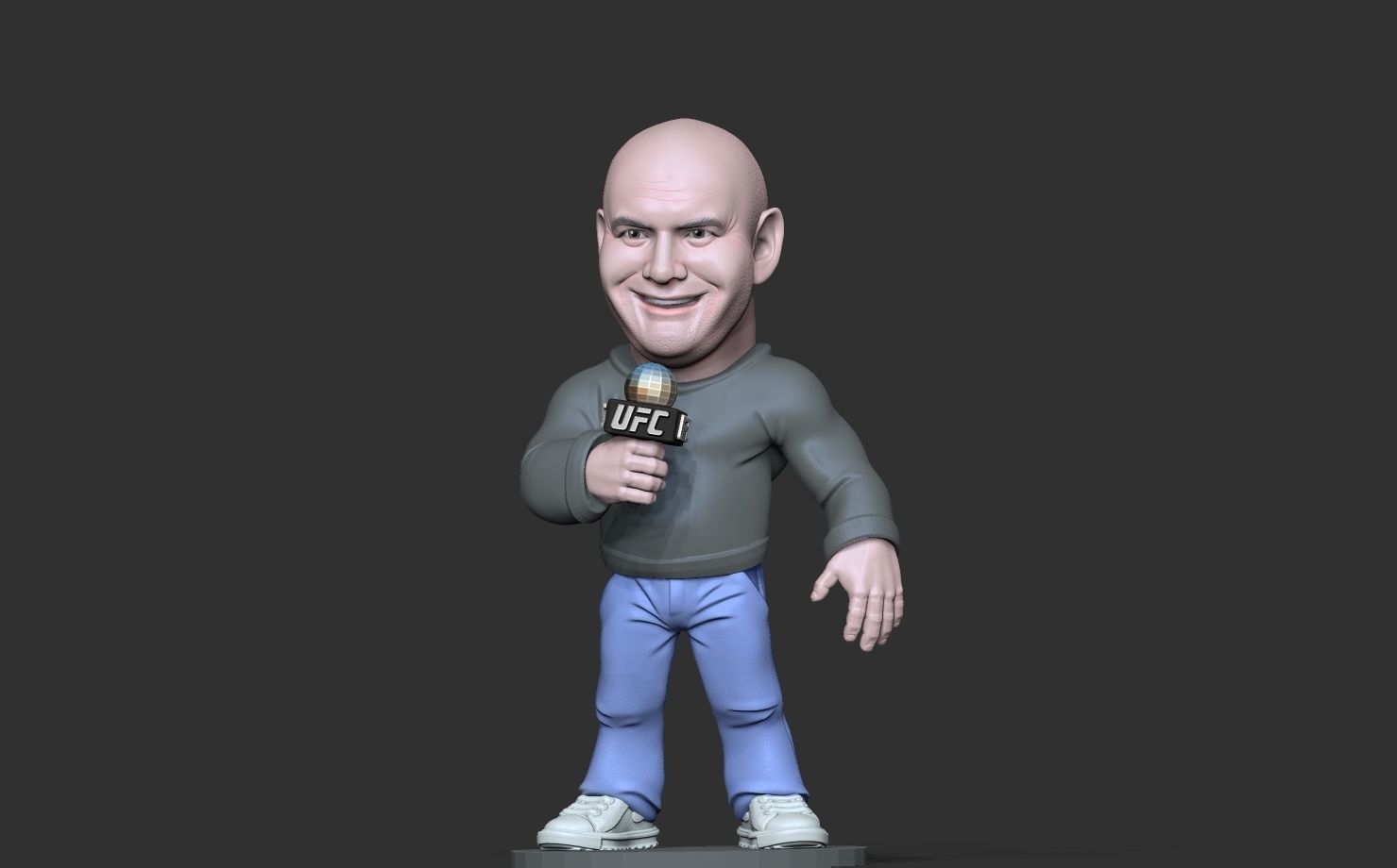 ufc boss 3D model 3D printable | CGTrader