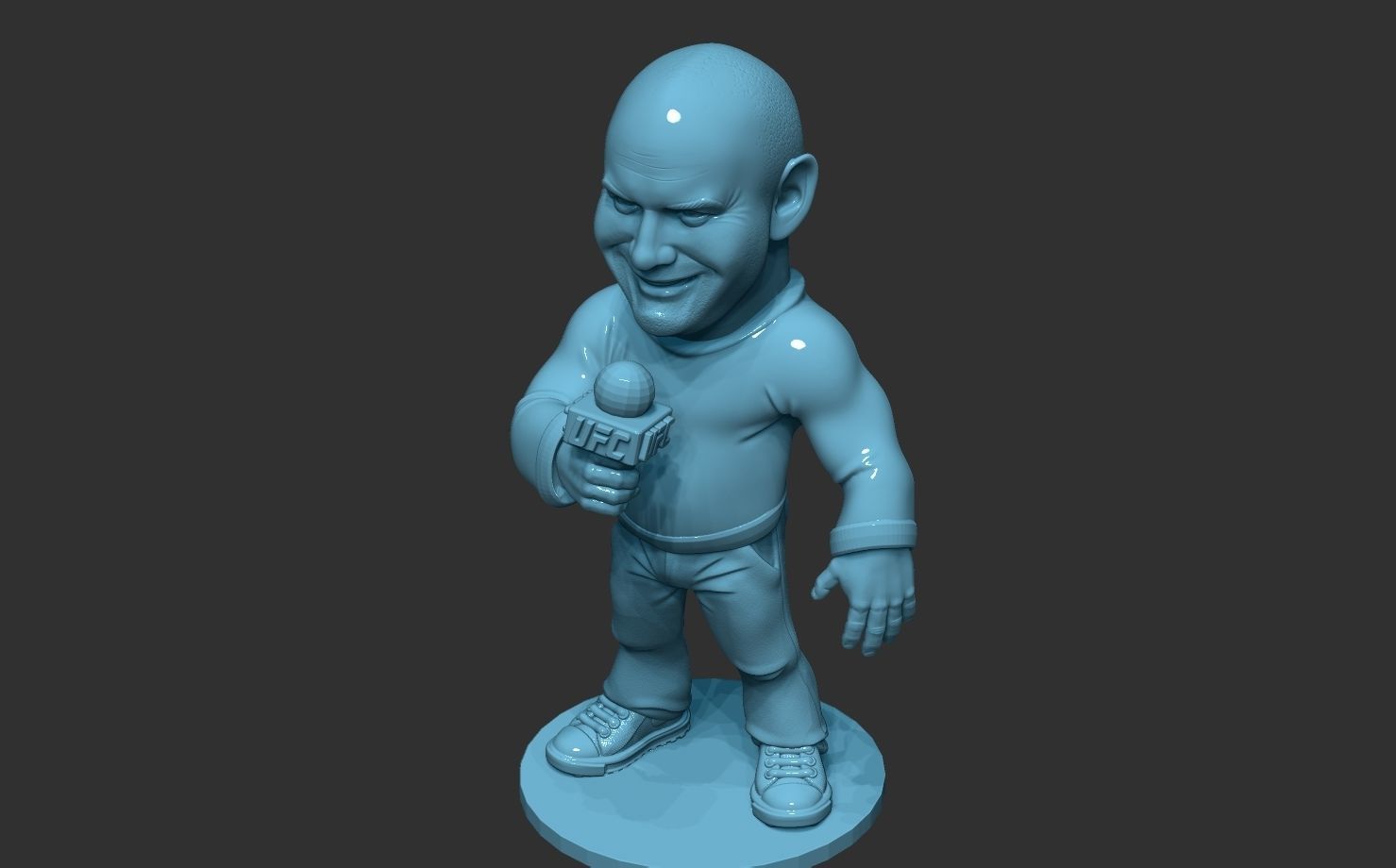 ufc boss 3D model 3D printable | CGTrader