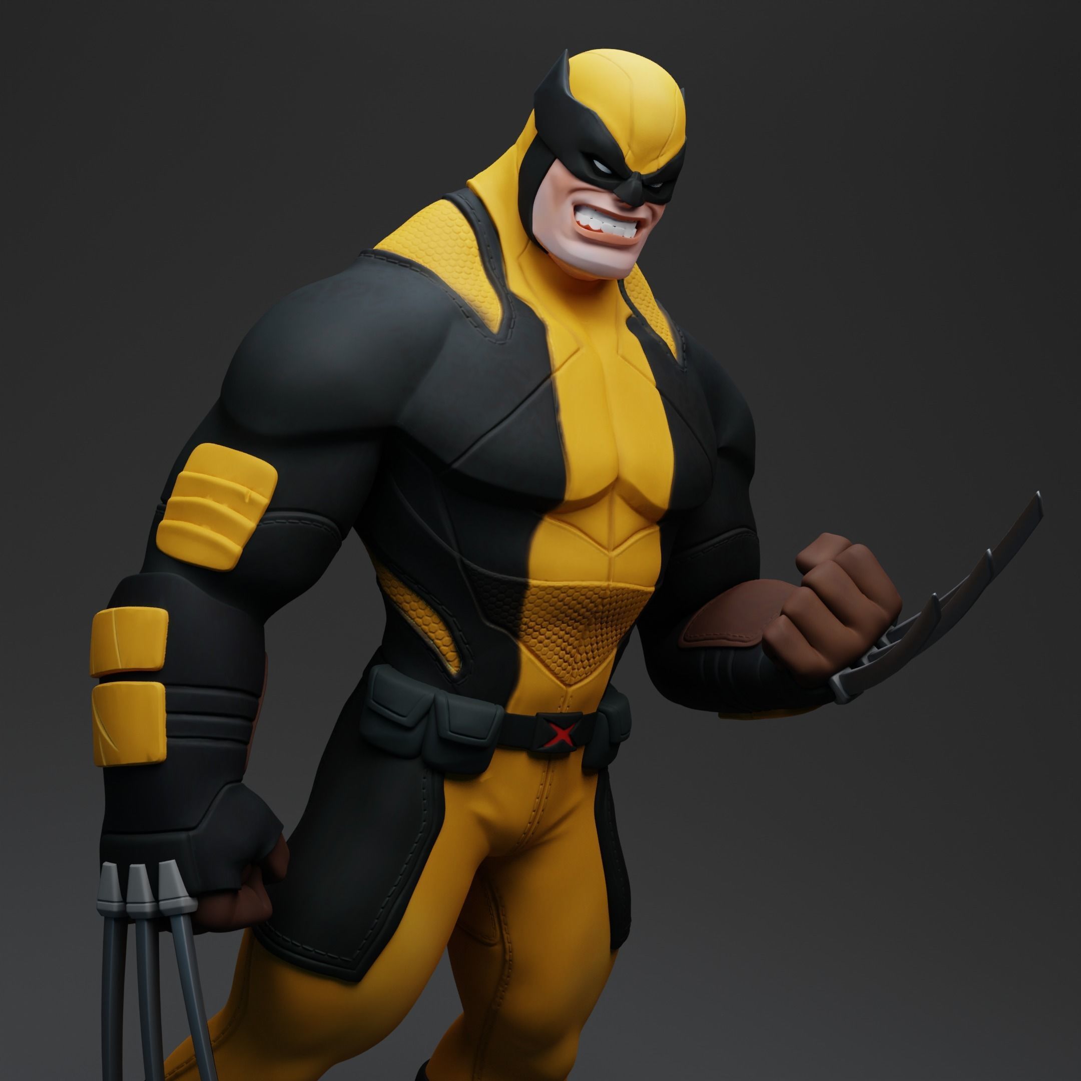 Wolverine - Fanart - For 3D Printing 3D model 3D printable | CGTrader