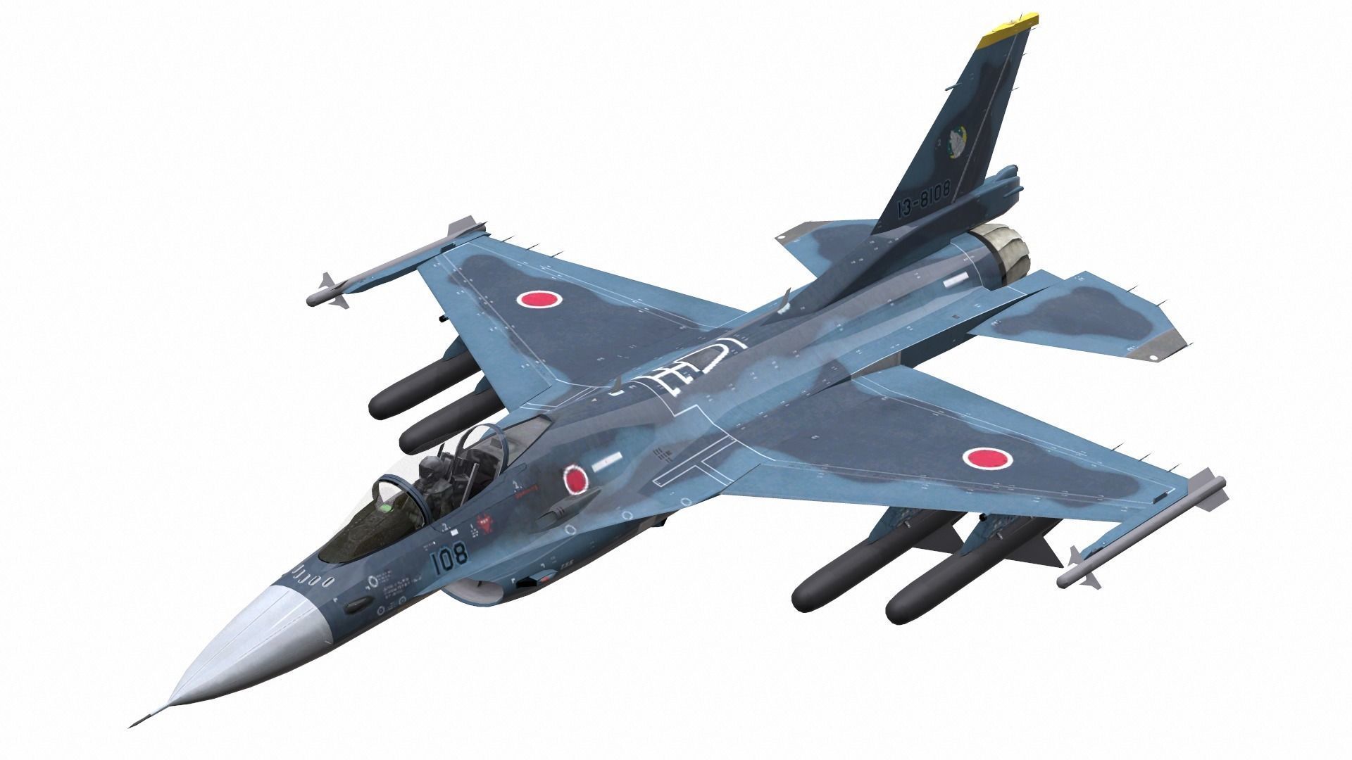 AirCraft 02 - fighter 3D model | CGTrader