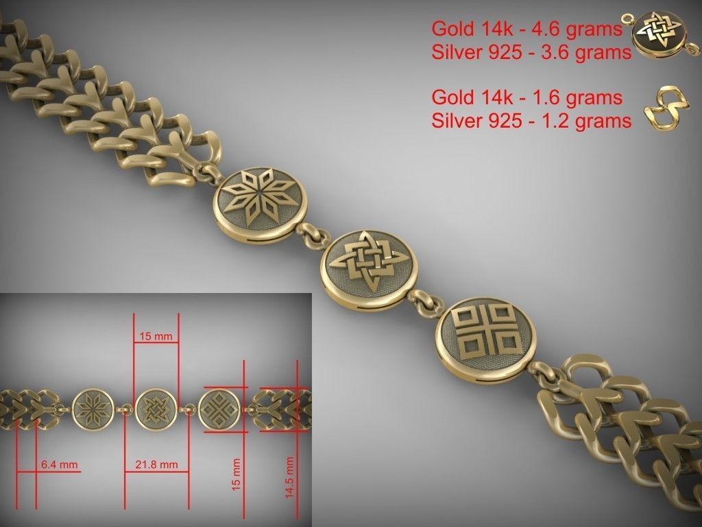 Chain Link 199 3D model 3D printable | CGTrader