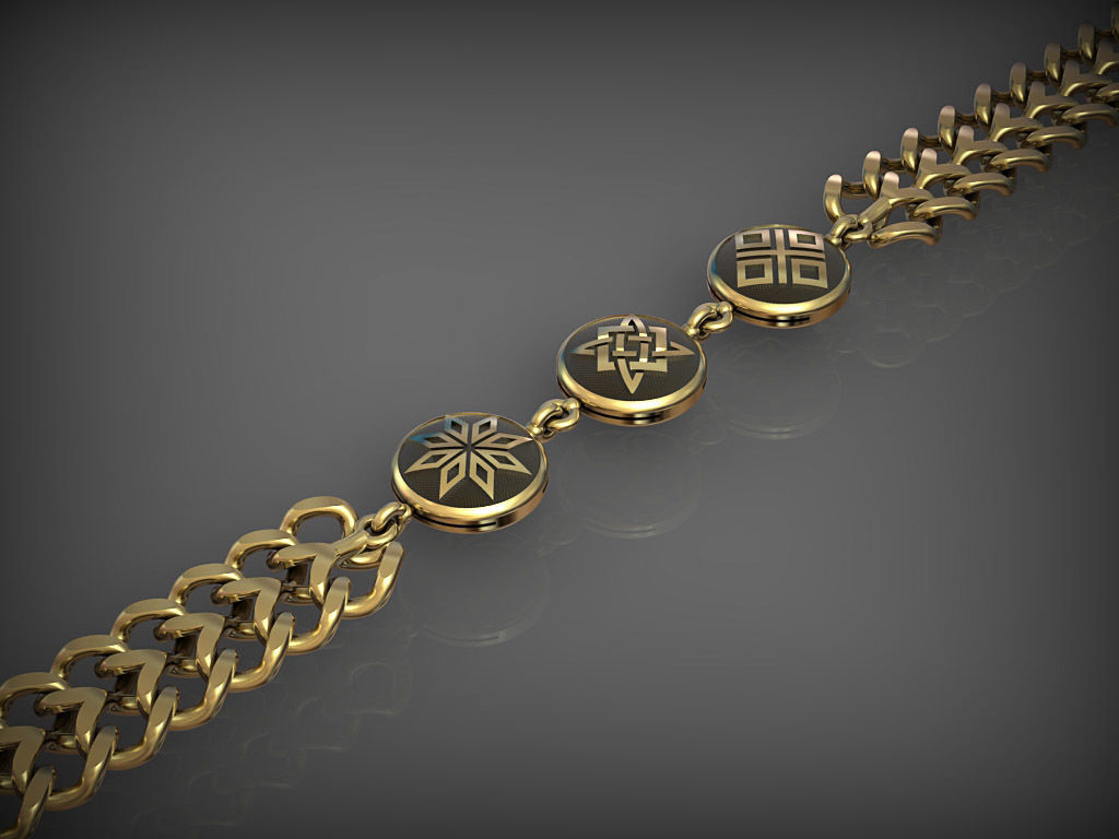 Chain Link 199 3D model 3D printable | CGTrader