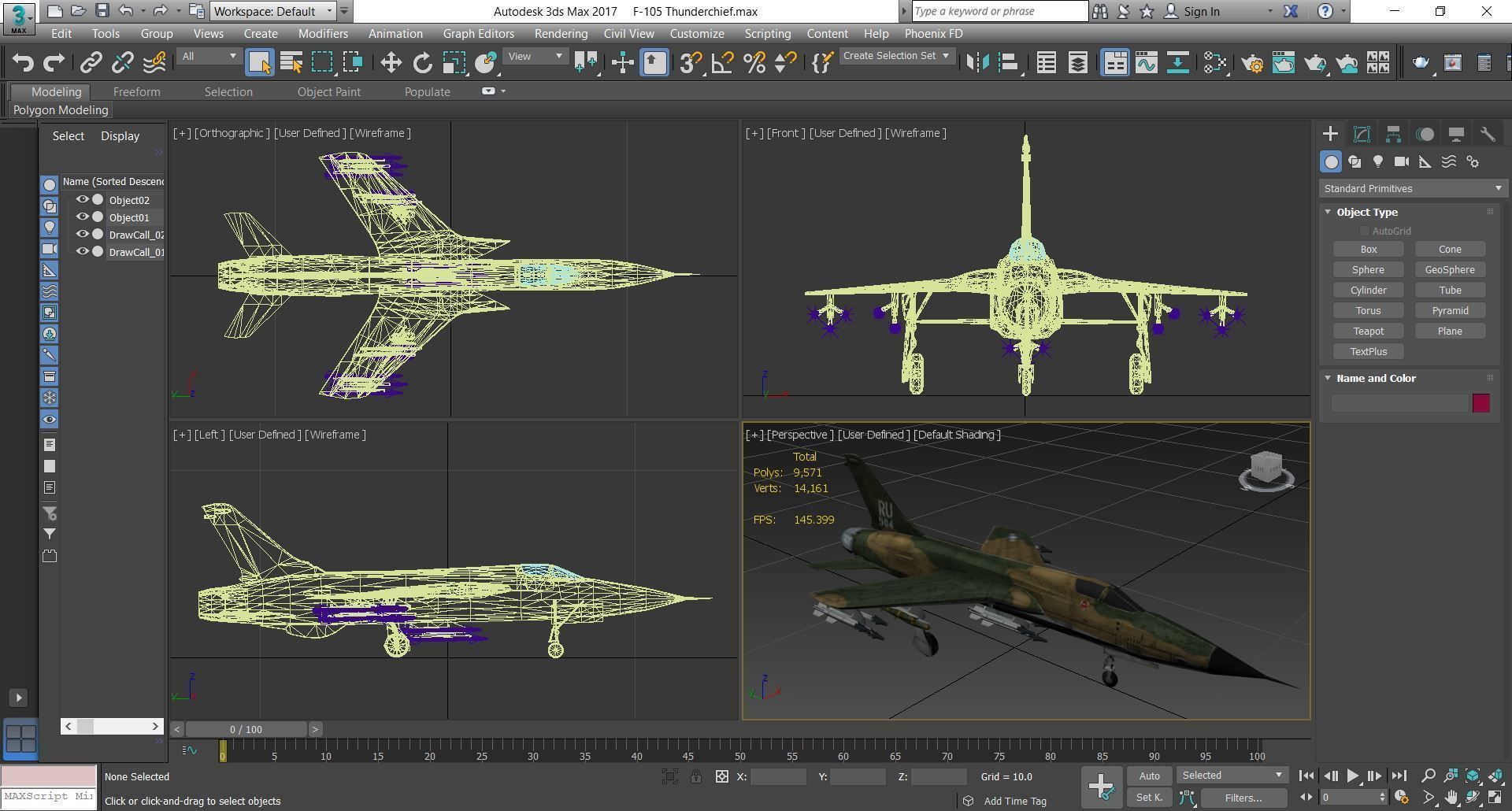 AirCraft 07 - fighter 3D model | CGTrader