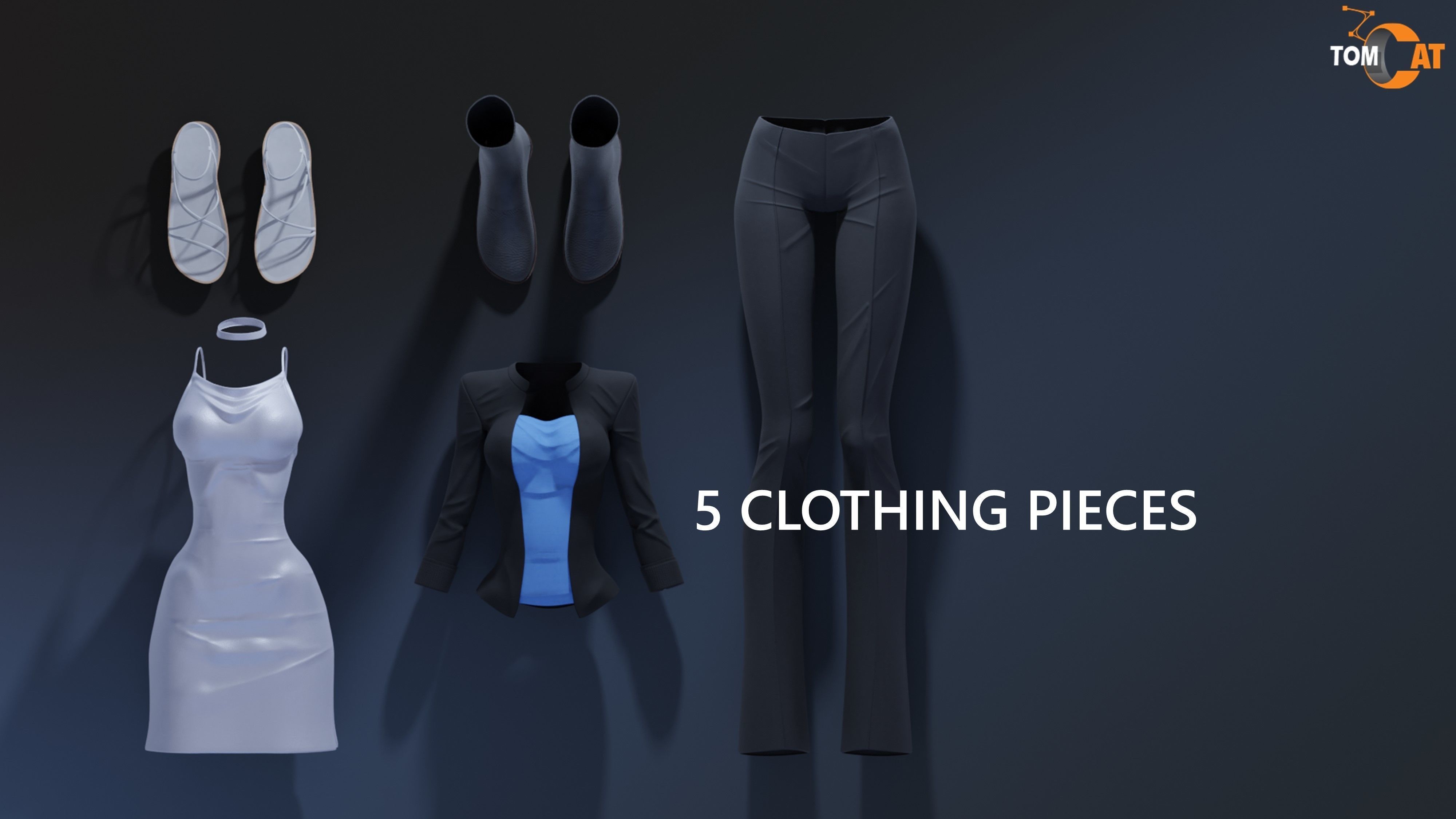 Tory Rigged Woman Character 3D model rigged | CGTrader