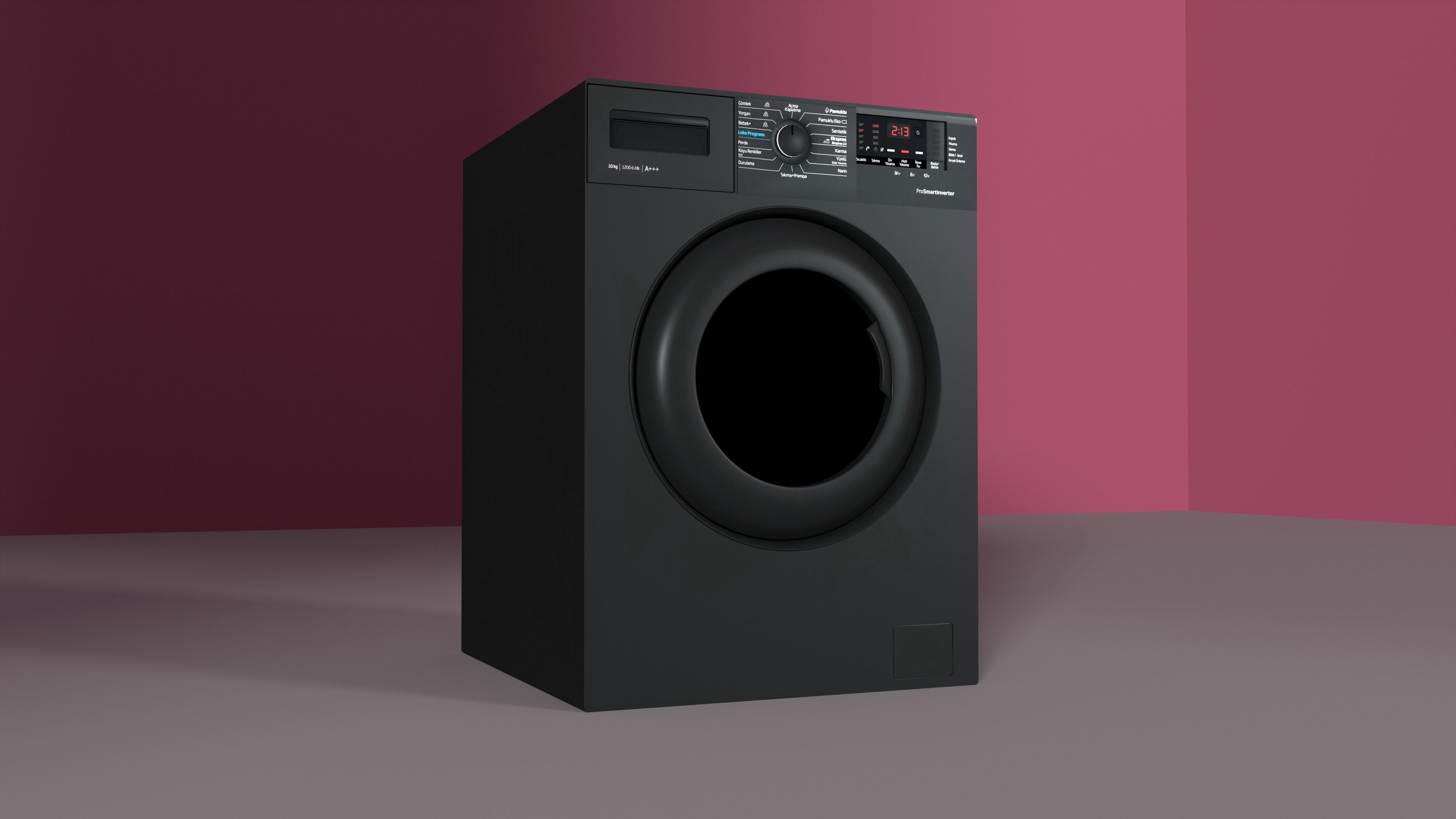 Washing Machine free 3D model | CGTrader