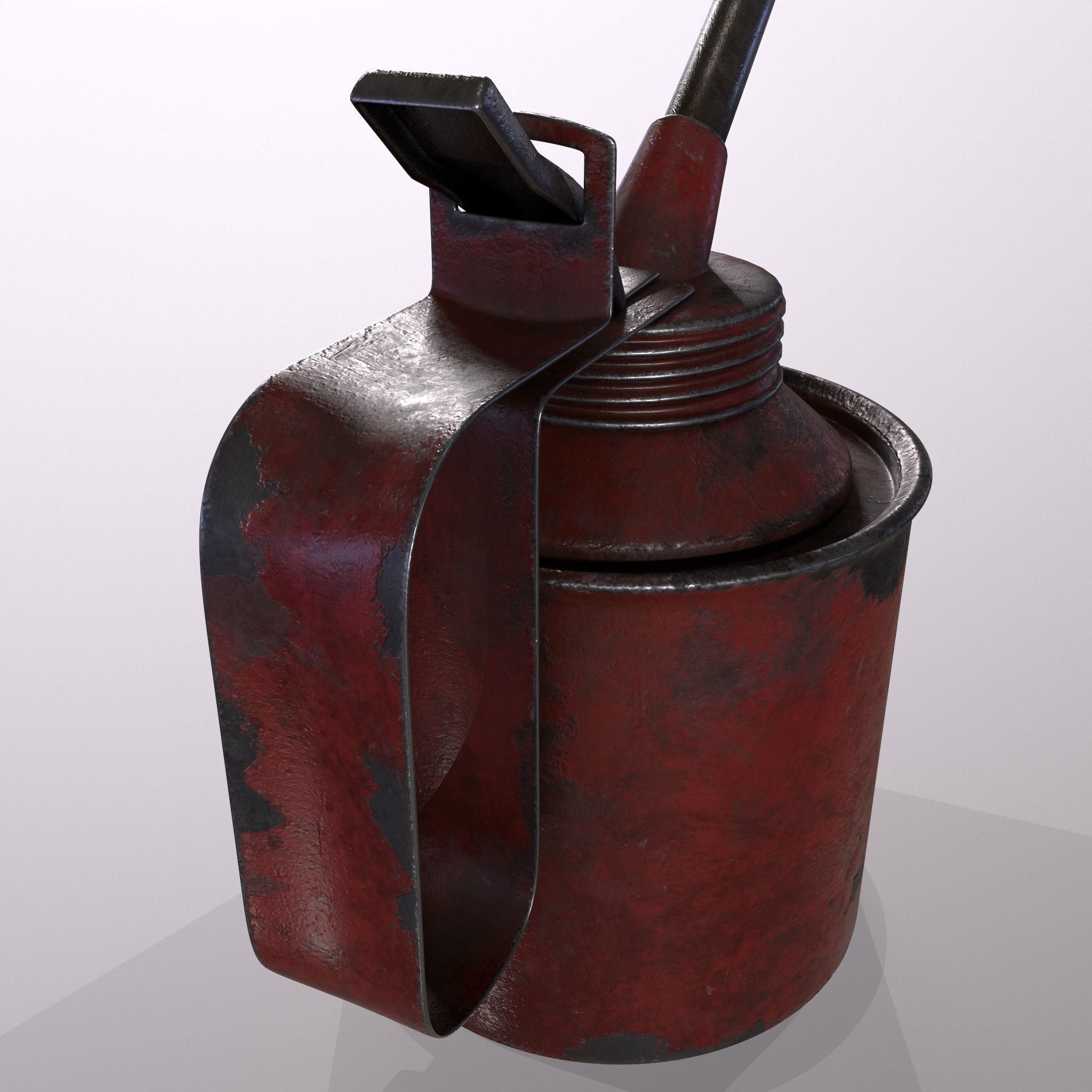 Oilcan oil can free 3D model | CGTrader