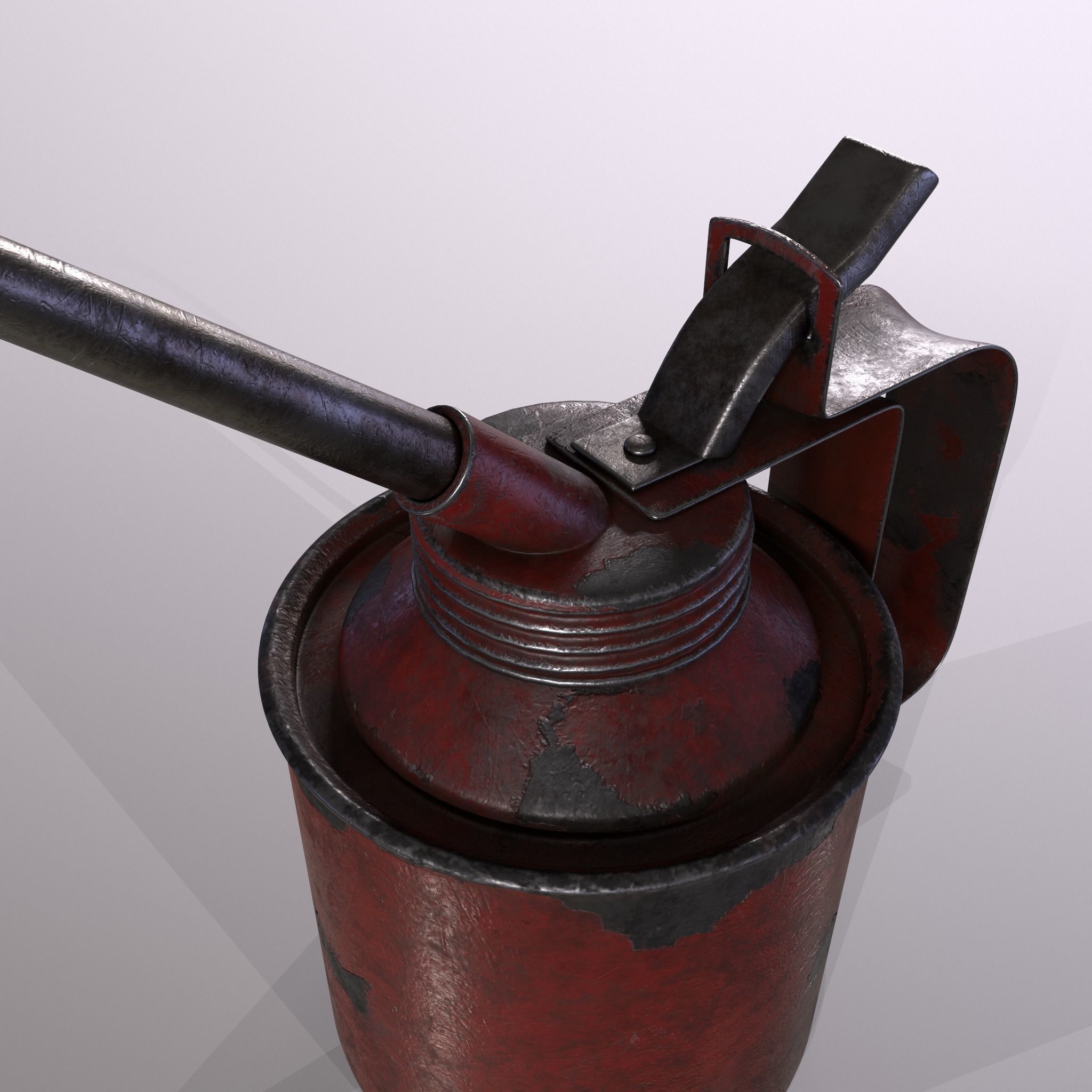 Oilcan oil can free 3D model | CGTrader