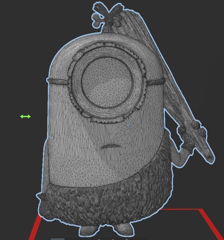 Minions - Caveman with Club - HI RES 3D PRINT MODEL 3D model 3D ...