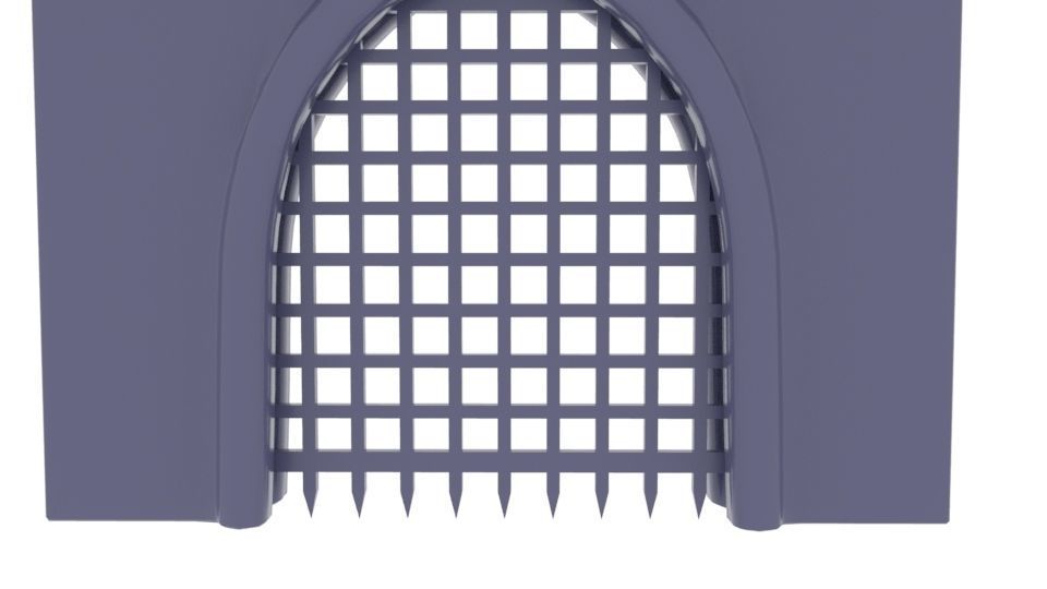 portcullises castle gate free VR / AR / low-poly 3D model | CGTrader