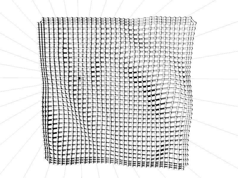 Grid Metal free 3D model | CGTrader