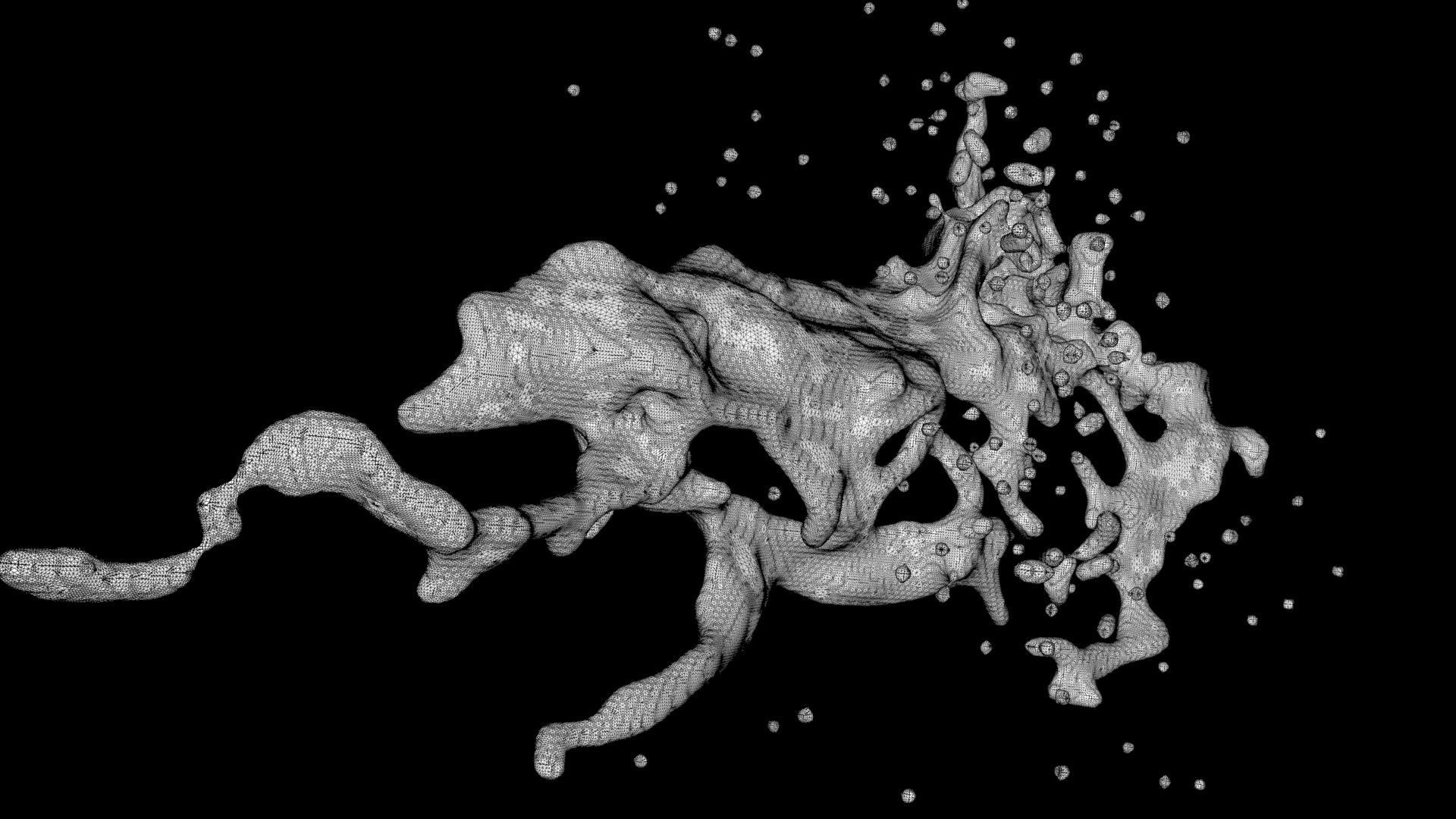 Splash 3 3D model | CGTrader