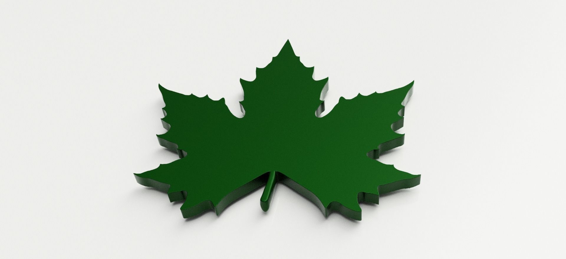 Maple Leaf 3D model 3D printable | CGTrader