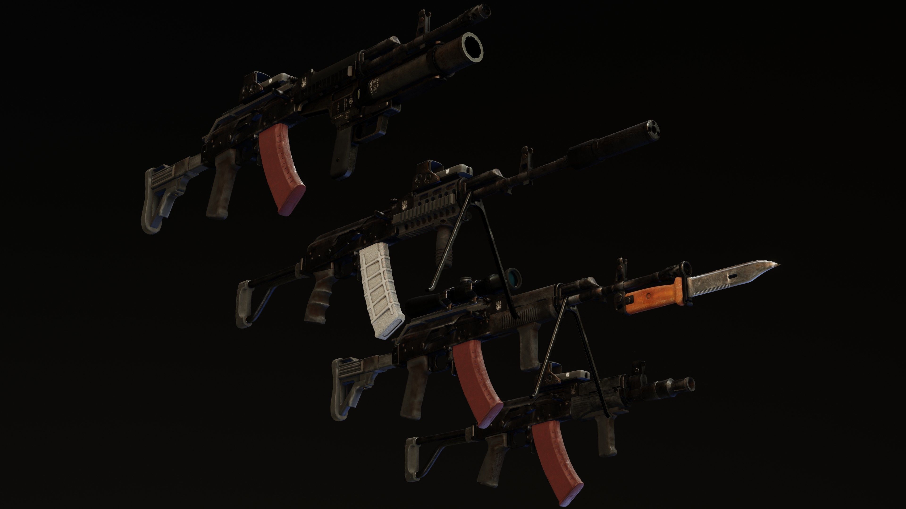 3D model Polish FB Beryl pack VR / AR / low-poly | CGTrader