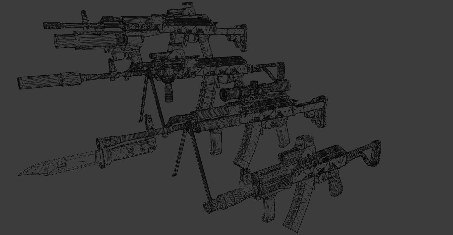 3d Model Polish Fb Beryl Pack Vr Ar Low Poly Cgtrader