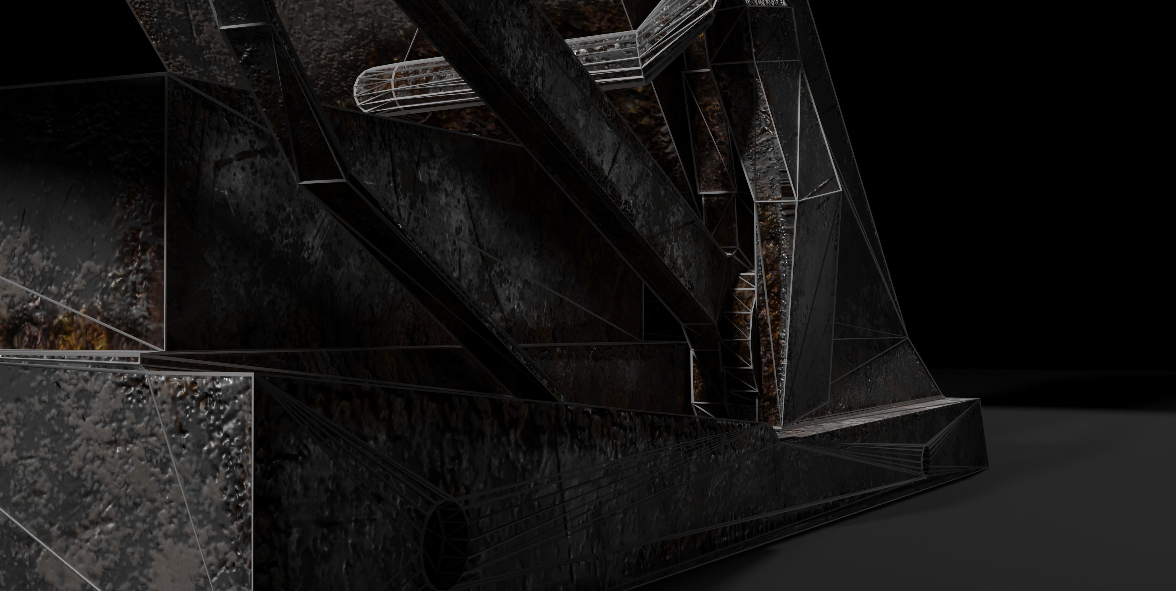 3D model Garland trench mortar VR / AR / low-poly | CGTrader