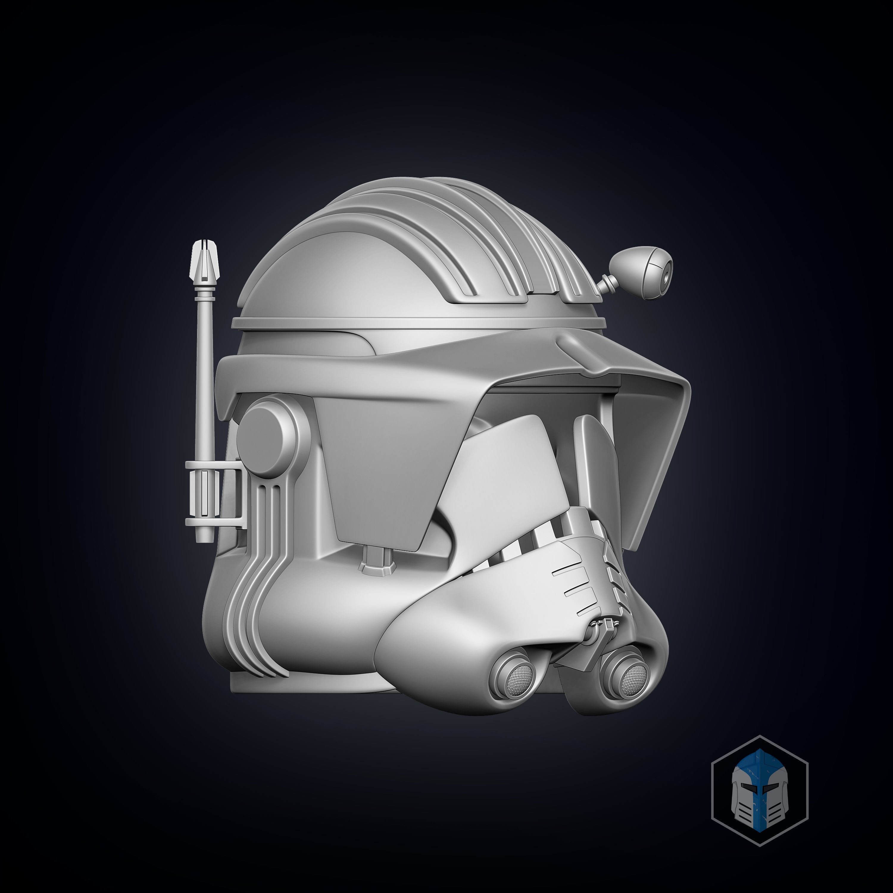 Commander Cody Helmet 3D model 3D printable | CGTrader