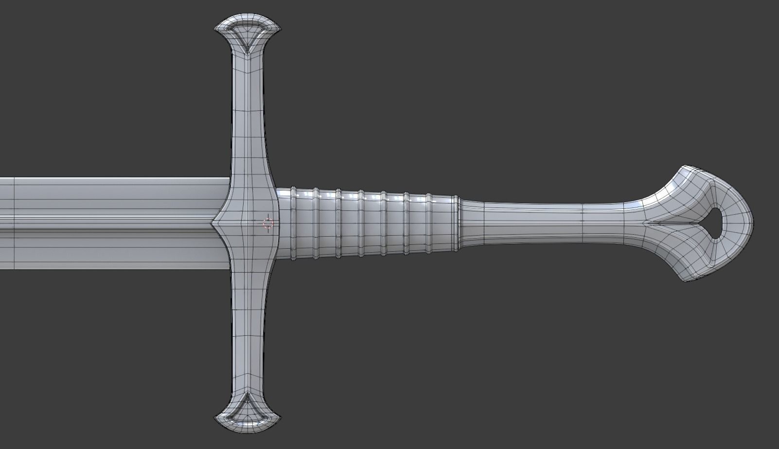 3D model Sword Base Mesh 03 VR / AR / low-poly | CGTrader