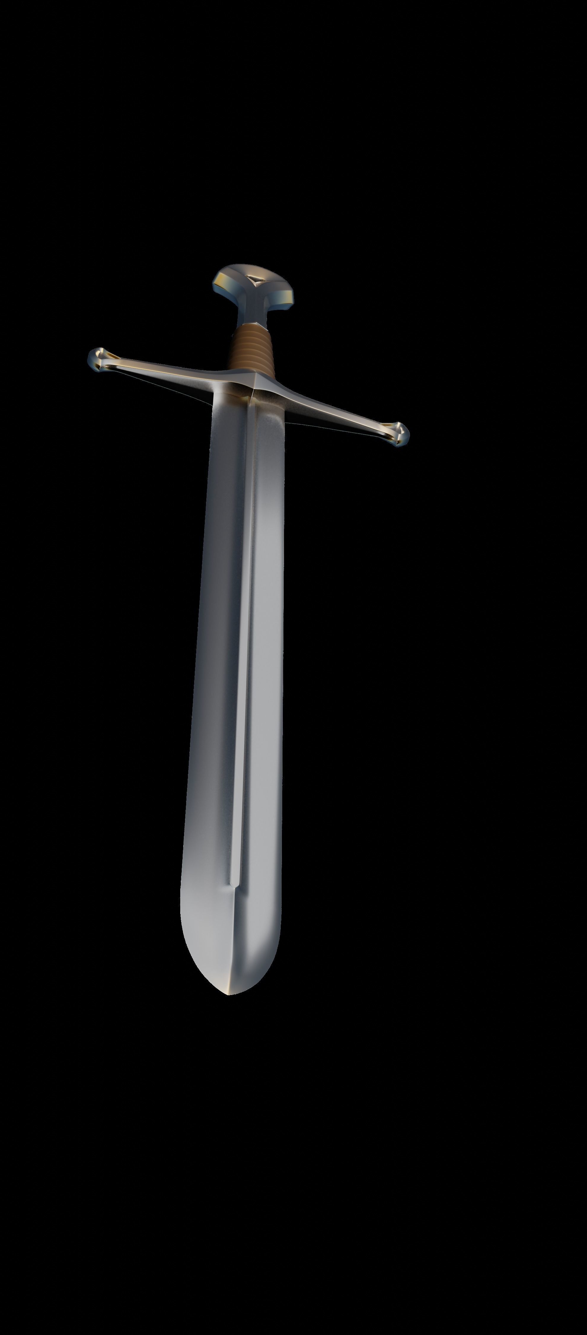 3D model Sword Base Mesh 03 VR / AR / low-poly | CGTrader