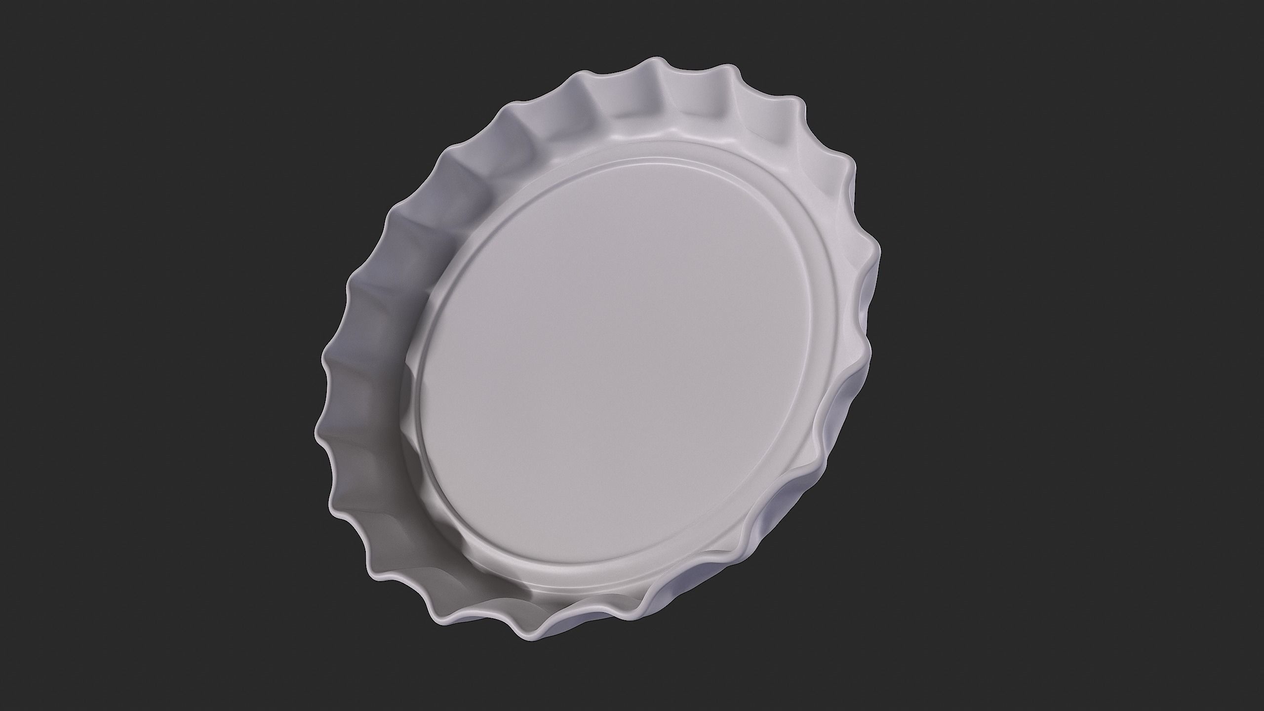 Bottle Cap 3D Model - High Poly - Set of two free 3D model | CGTrader