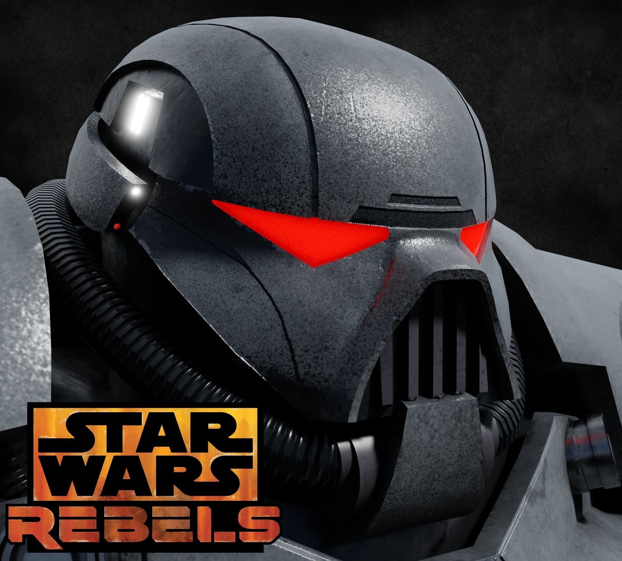 3D model Star Wars Rebels Darktrooper Sentry VR / AR / low-poly | CGTrader