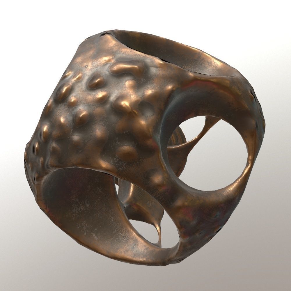 3D model Decorative Bronze Sculpture VR / AR / low-poly | CGTrader