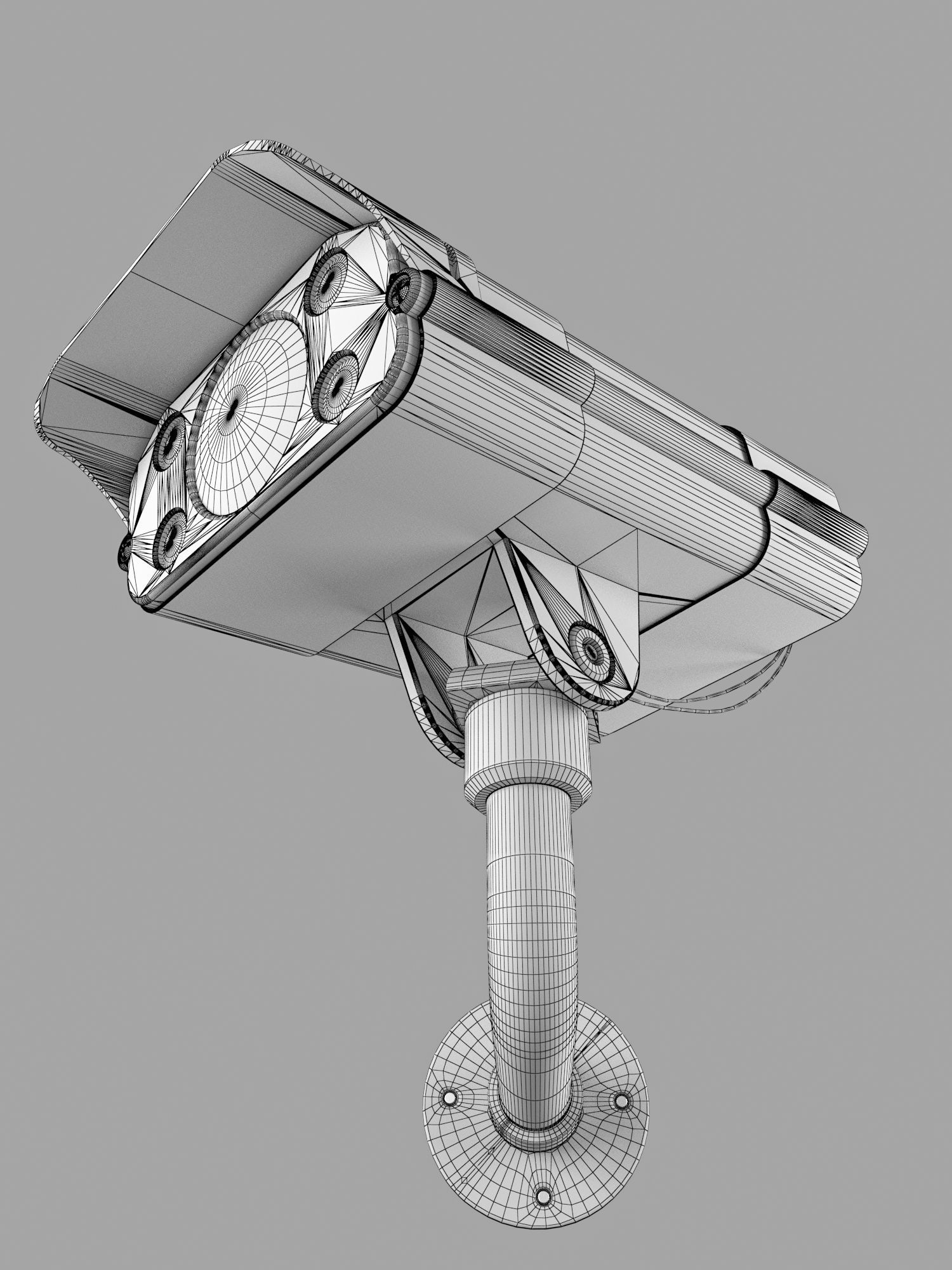 CCTV Security Camera 3D model | CGTrader