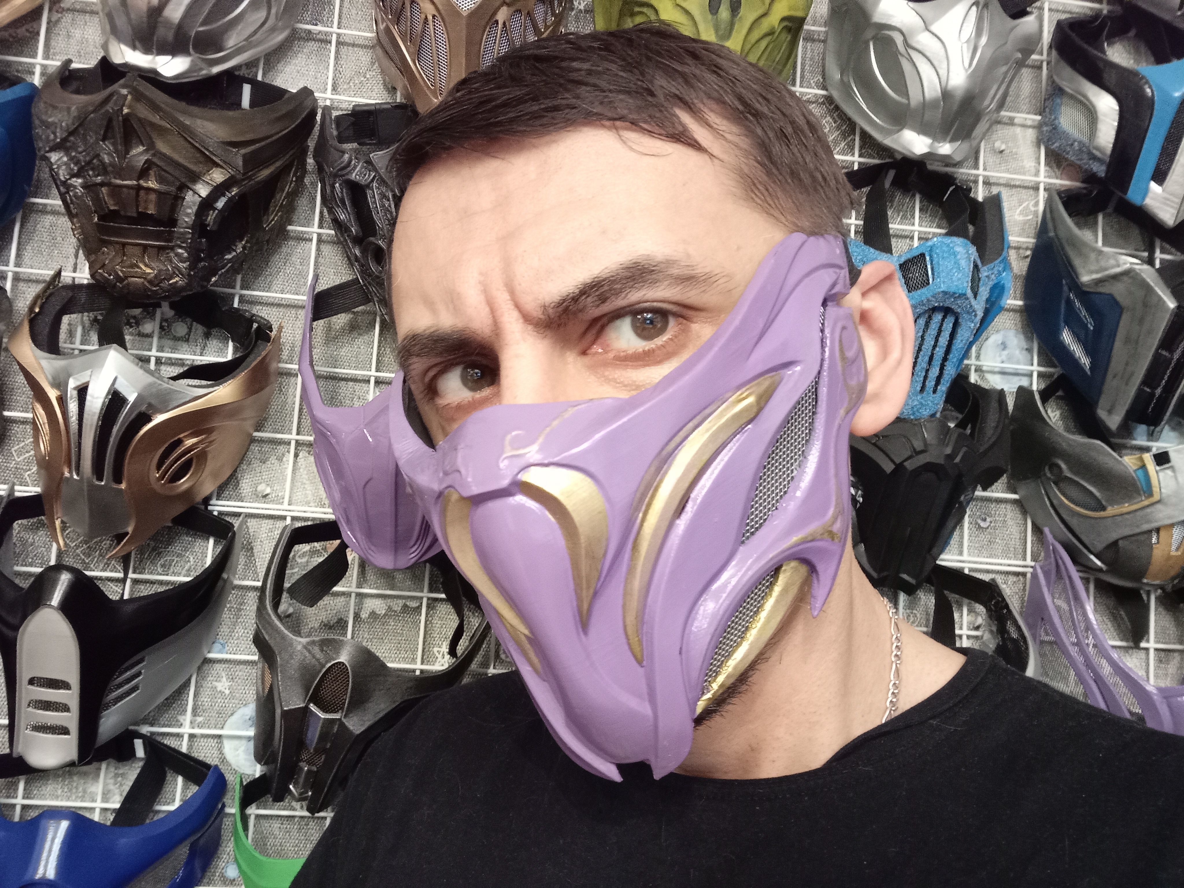 Rain mask from Mortal Kombat 11 - Third storm 3D model 3D printable ...