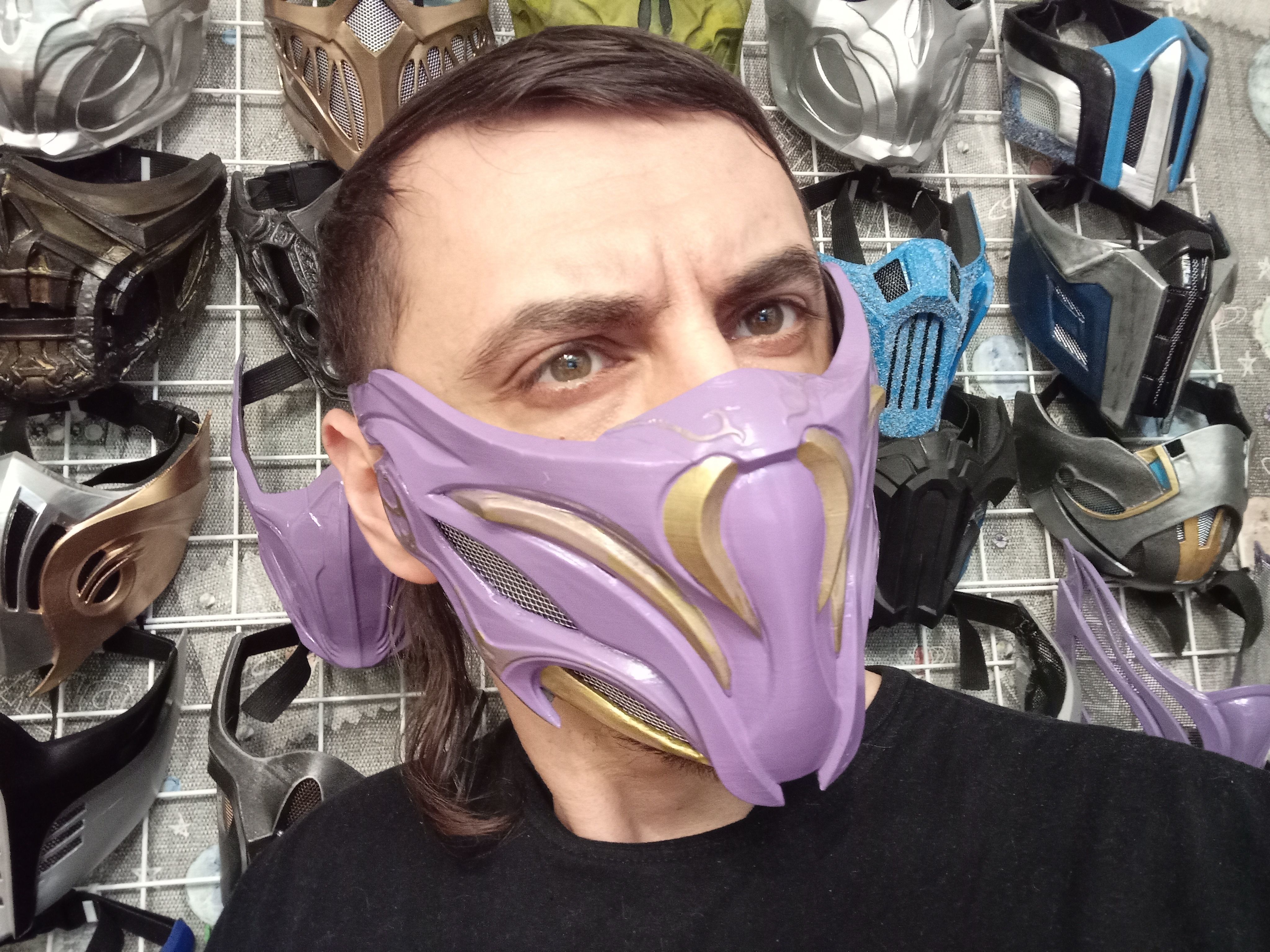 Rain mask from Mortal Kombat 11 - Third storm 3D model 3D printable ...