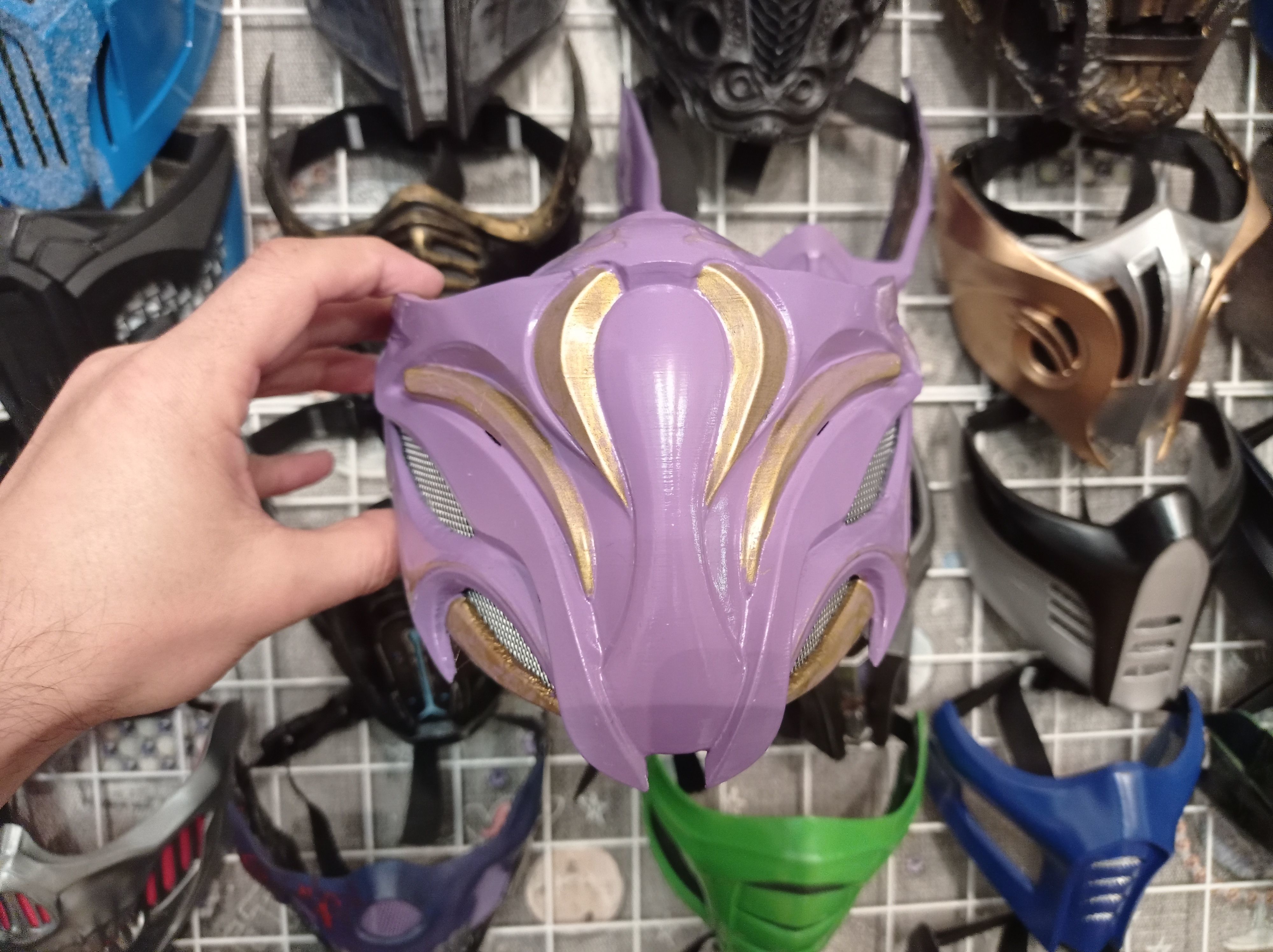 Rain mask from Mortal Kombat 11 - Third storm 3D model 3D printable ...