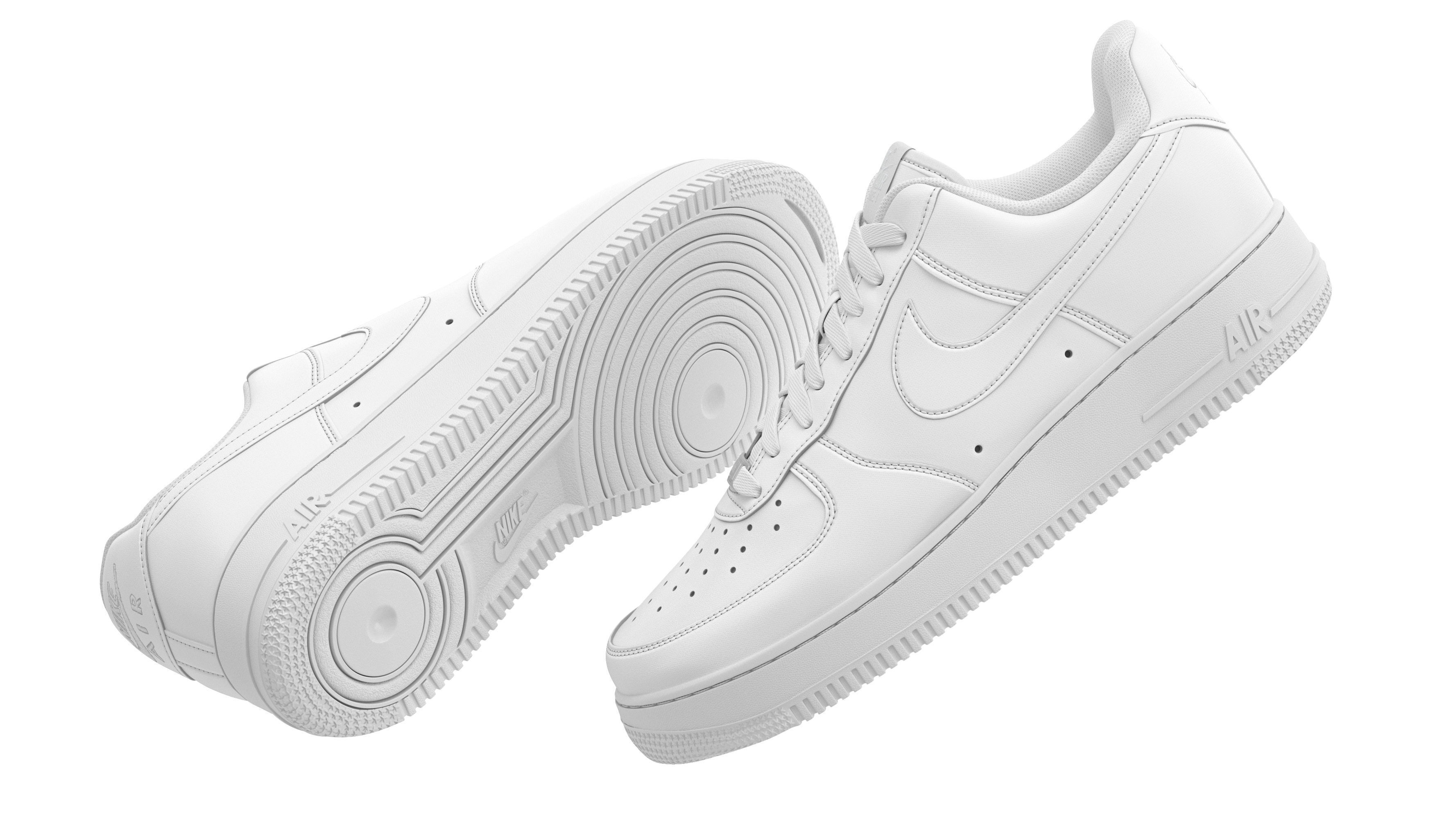 3D model Air Force 1 Low Nike PBR VR / AR / low-poly | CGTrader
