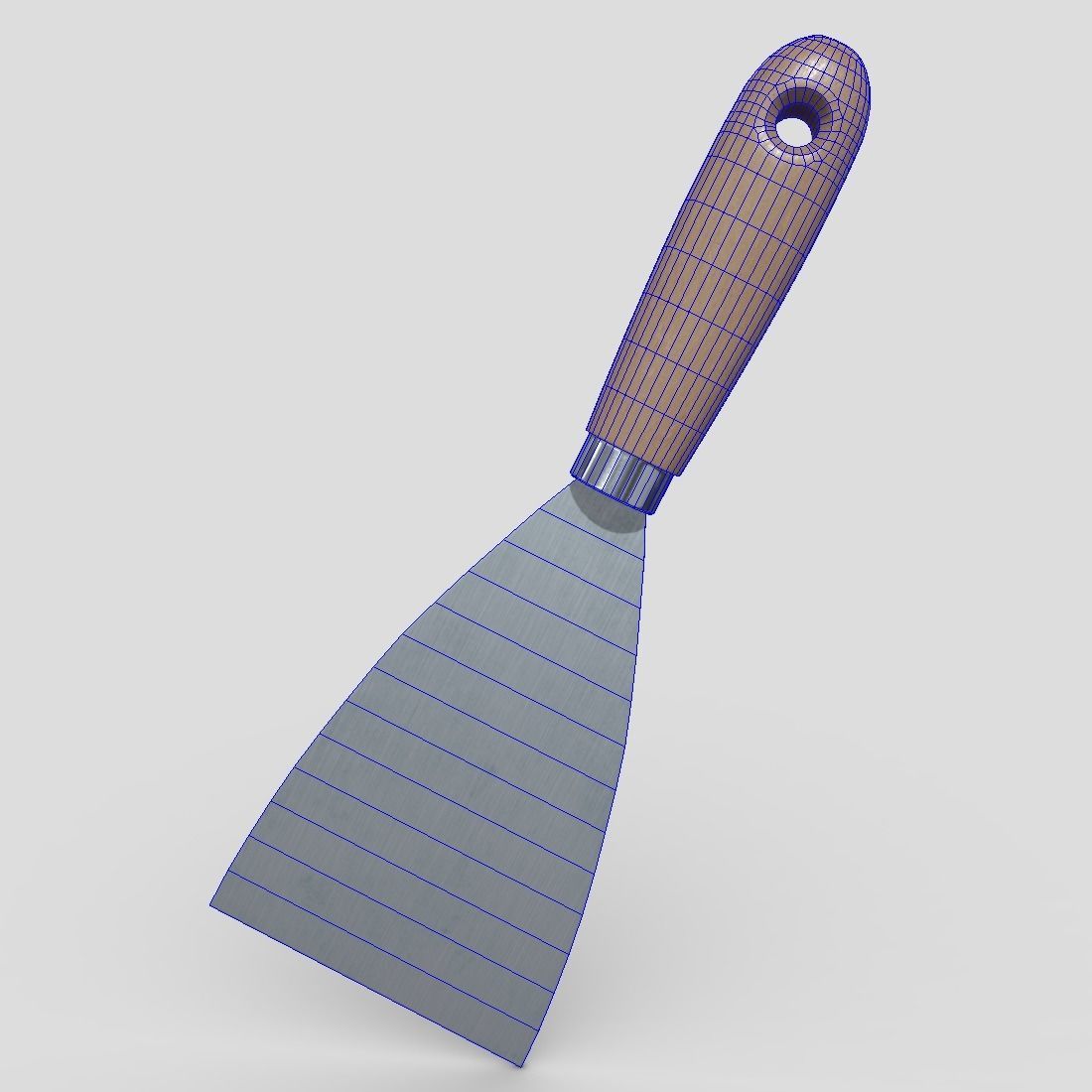 3D model Painter Spatula VR / AR / low-poly | CGTrader