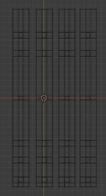 3D model Colored Plastic Rulers VR / AR / low-poly | CGTrader