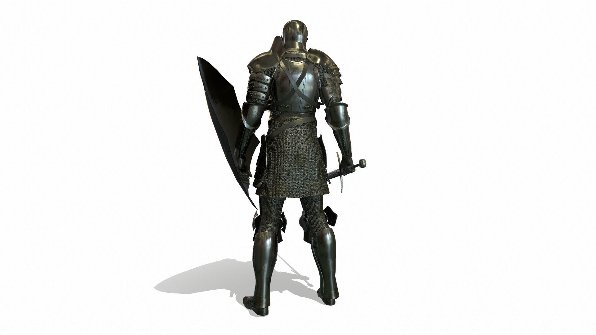 3D model Cavalry Armor VR / AR / low-poly rigged animated | CGTrader