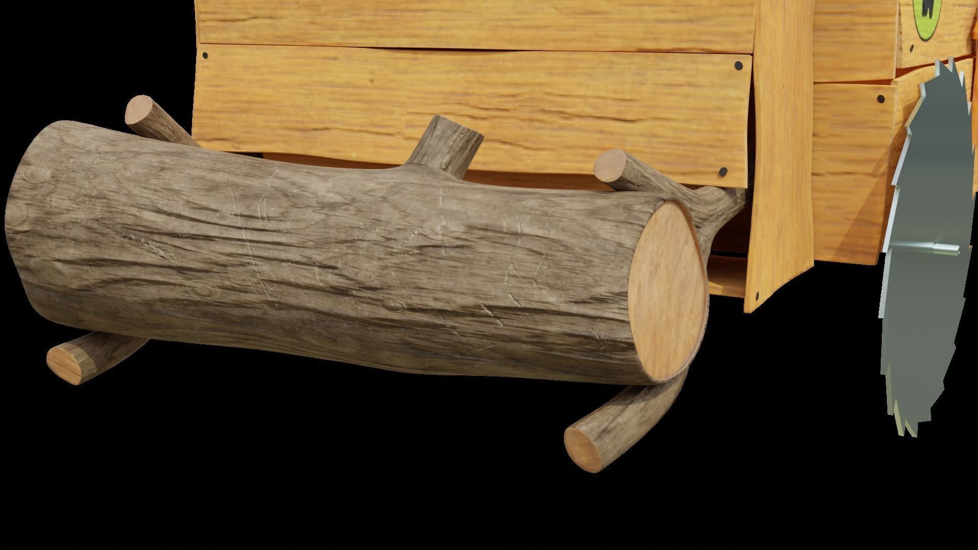 3D model Race Car 10 Sawtooth in the Buzzwagon VR / AR / low-poly ...