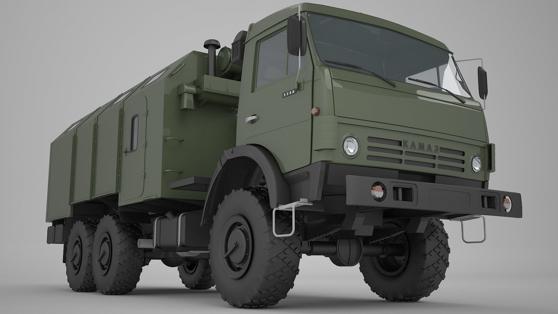 Kamaz 5350 3D model | CGTrader
