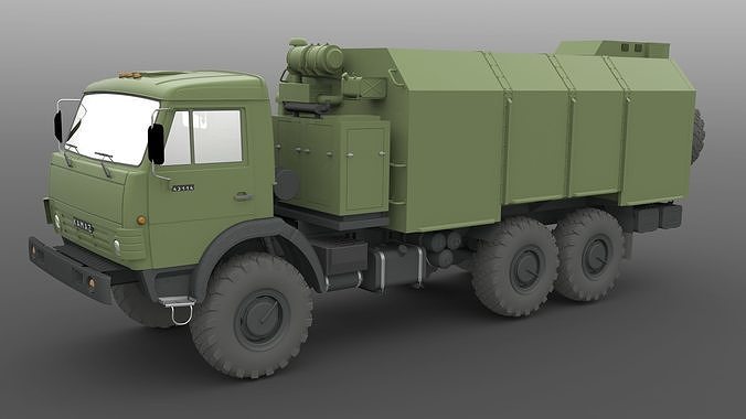 Kamaz 5350 3D model | CGTrader