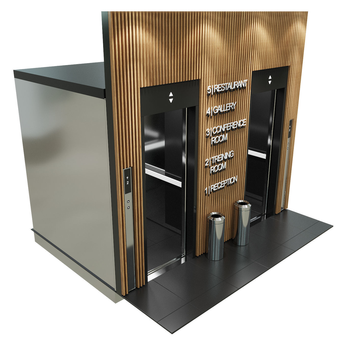 Elevator 3D model | CGTrader