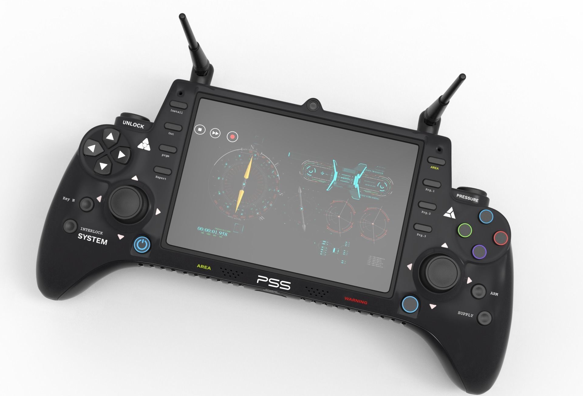 Robot Remote Control 3D model | CGTrader