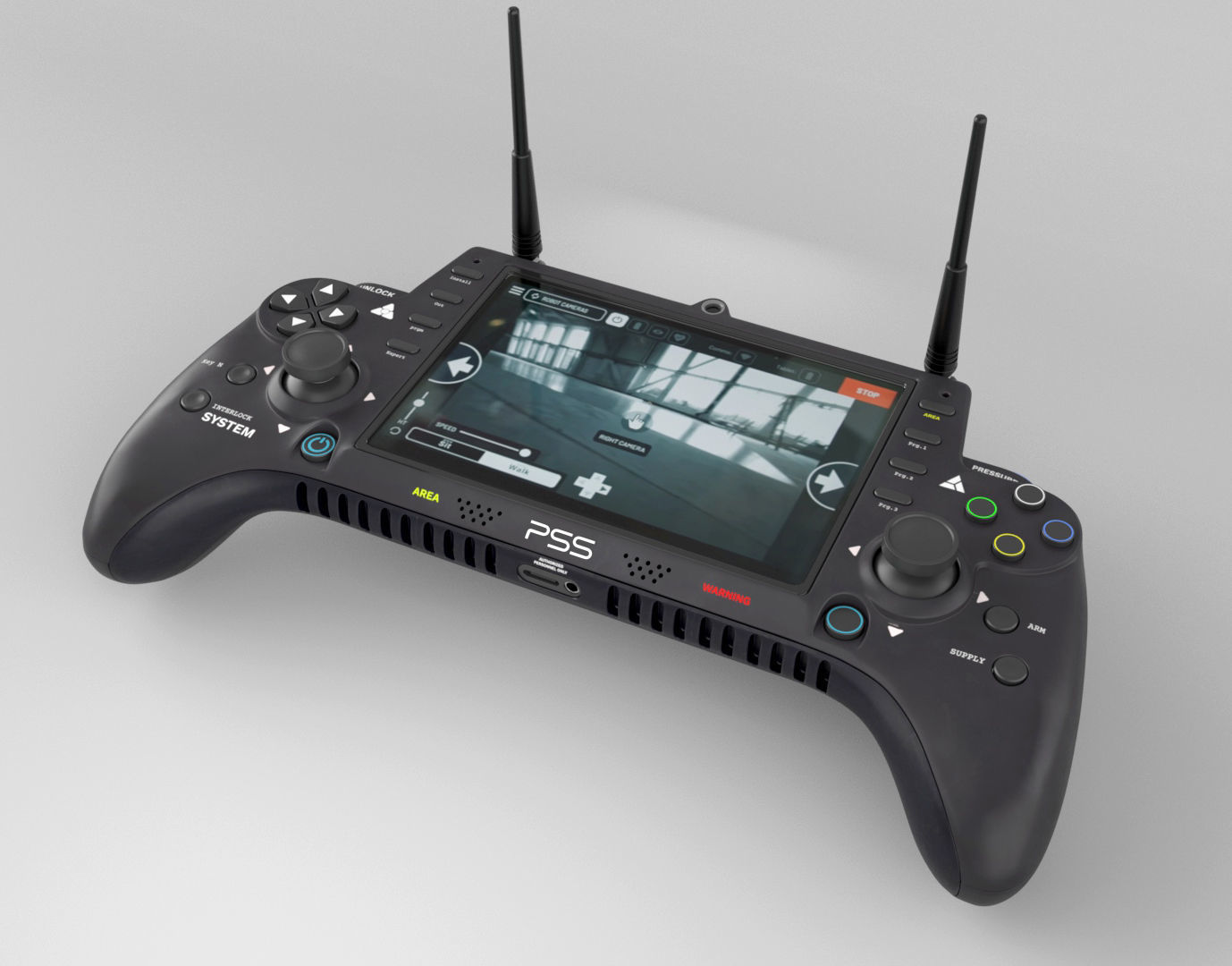 Robot Remote Control 3D model | CGTrader