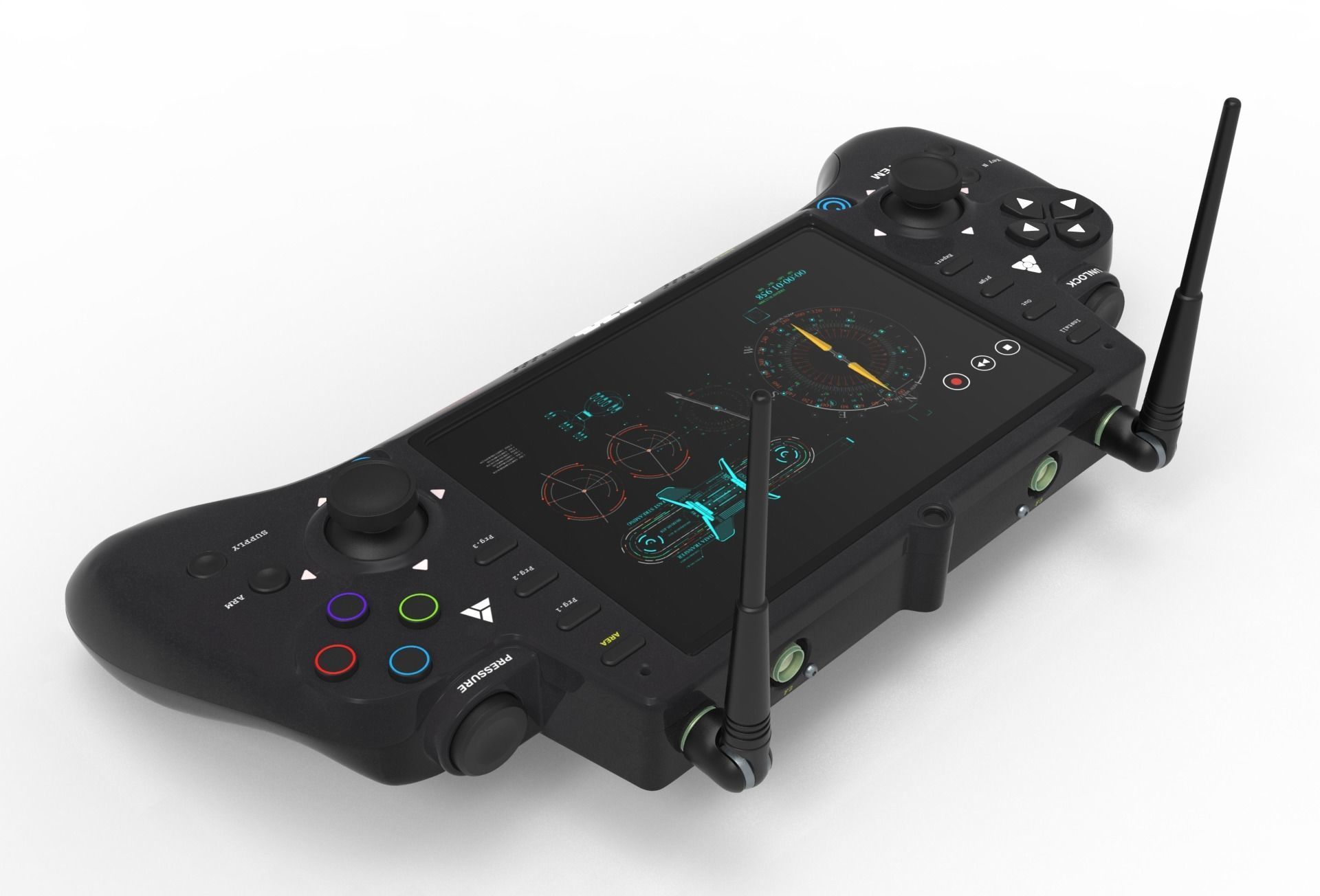 Robot Remote Control 3D model | CGTrader