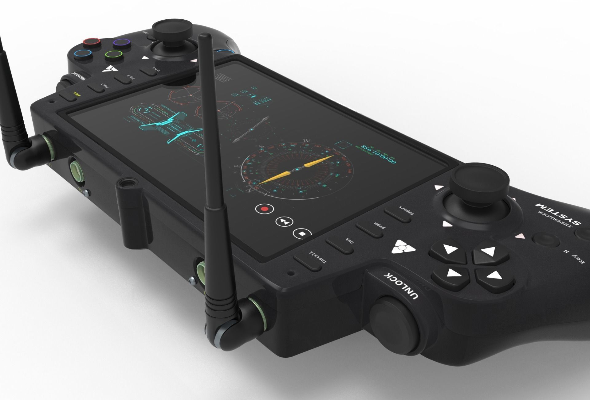 Robot Remote Control 3D model | CGTrader