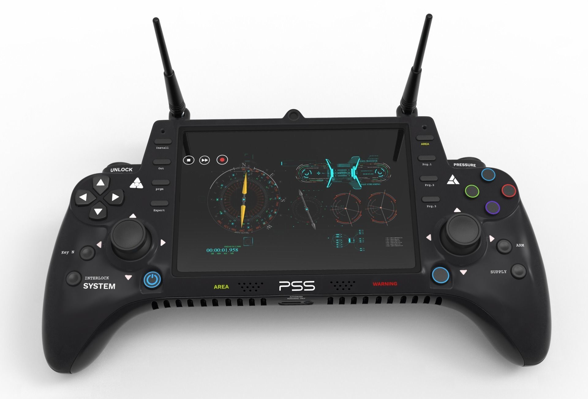 Robot Remote Control 3D model | CGTrader